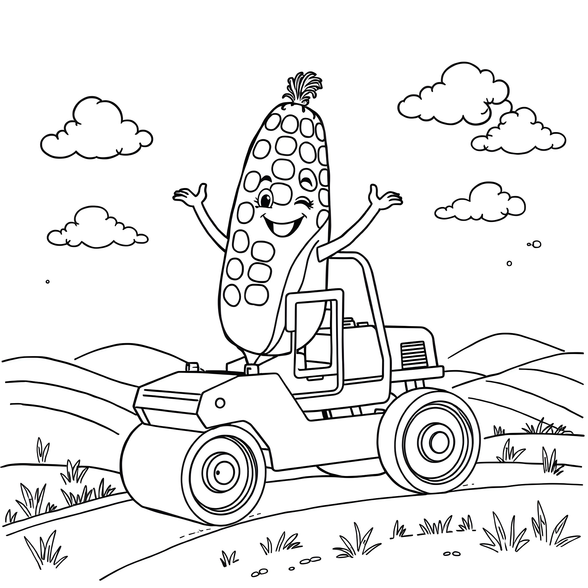 Best Corn Dog Coloring Pages (Free Printable PDF)