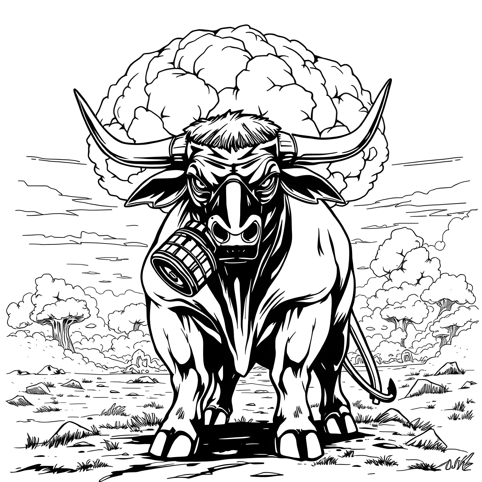 Best Bull Coloring Pages (Free Printable PDF)