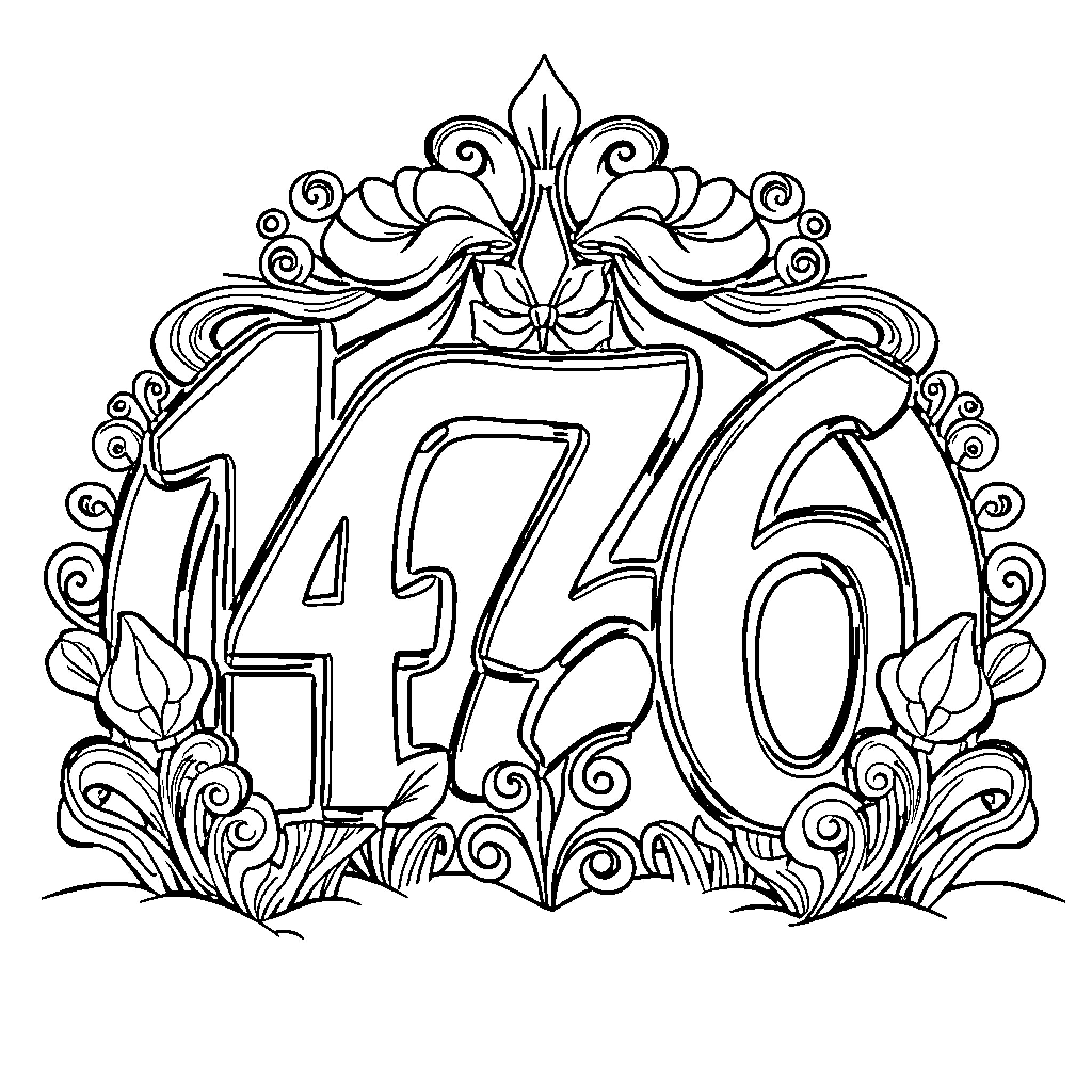 Best Number Plate Coloring Pages (Free Printable PDF)