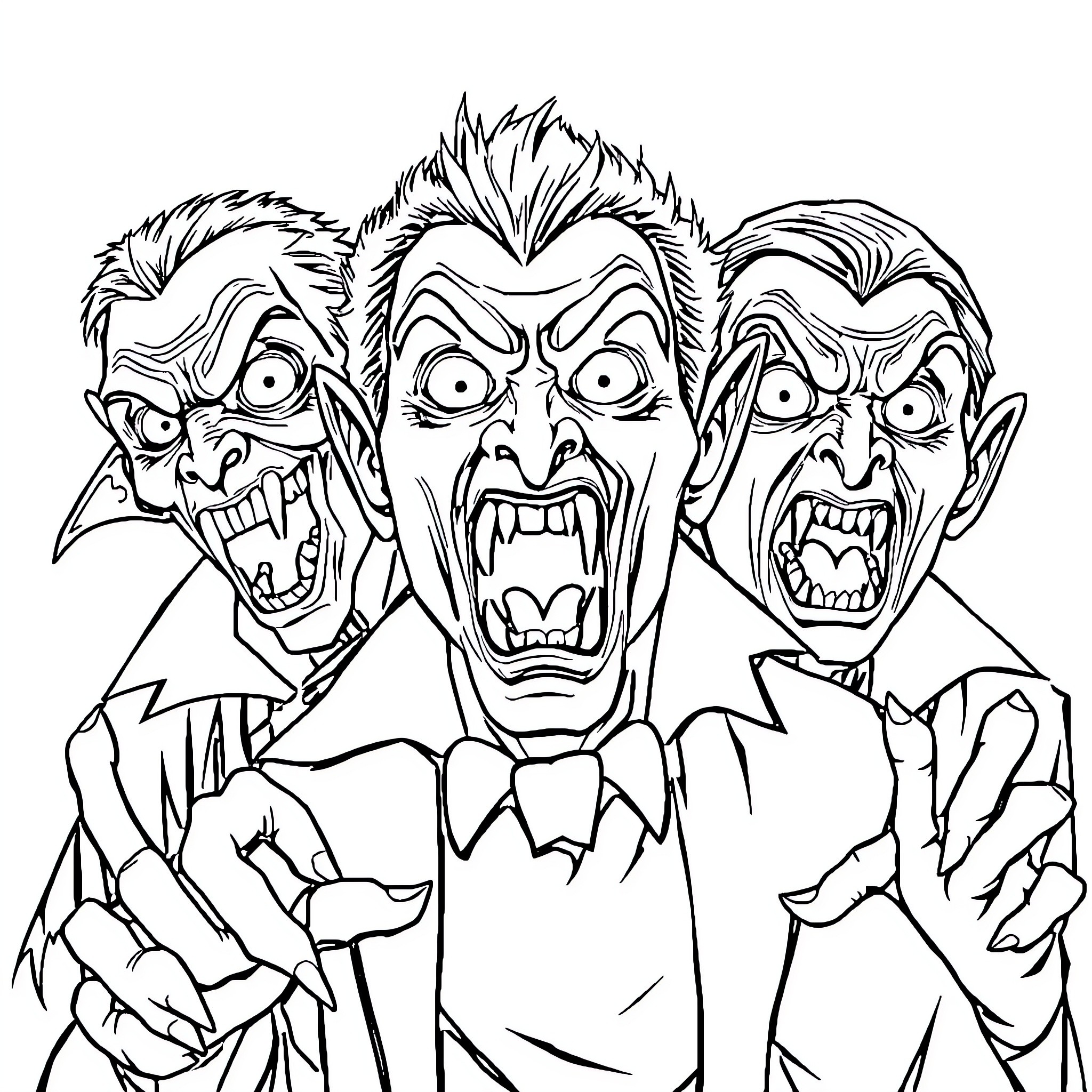 Best Vampire Coloring Pages (Free Printable PDF)