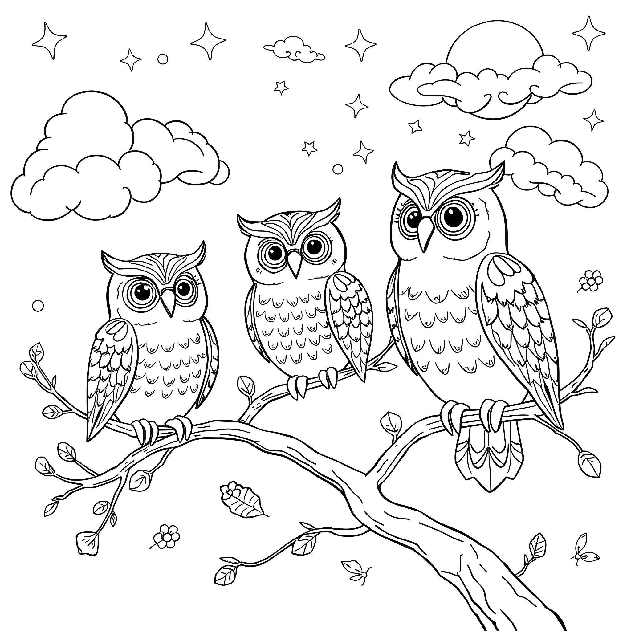 7 Best Owl Coloring Pages (Free Printable PDFs)