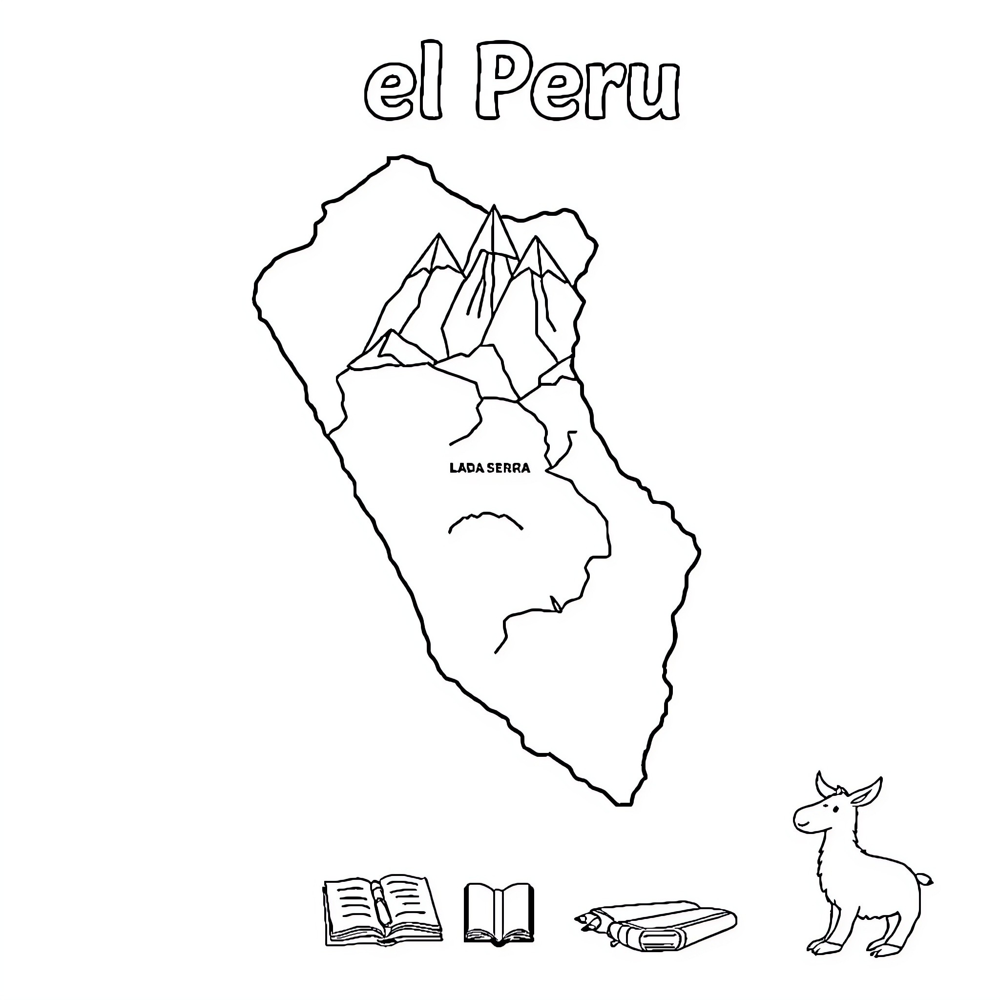 Best Peru Coloring Pages (Free Printable PDF)