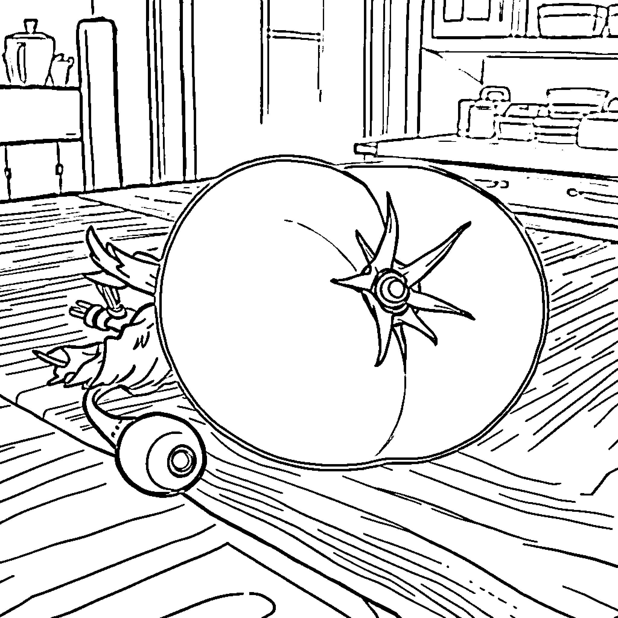 Best Tomato Coloring Pages (Free Printable PDF)