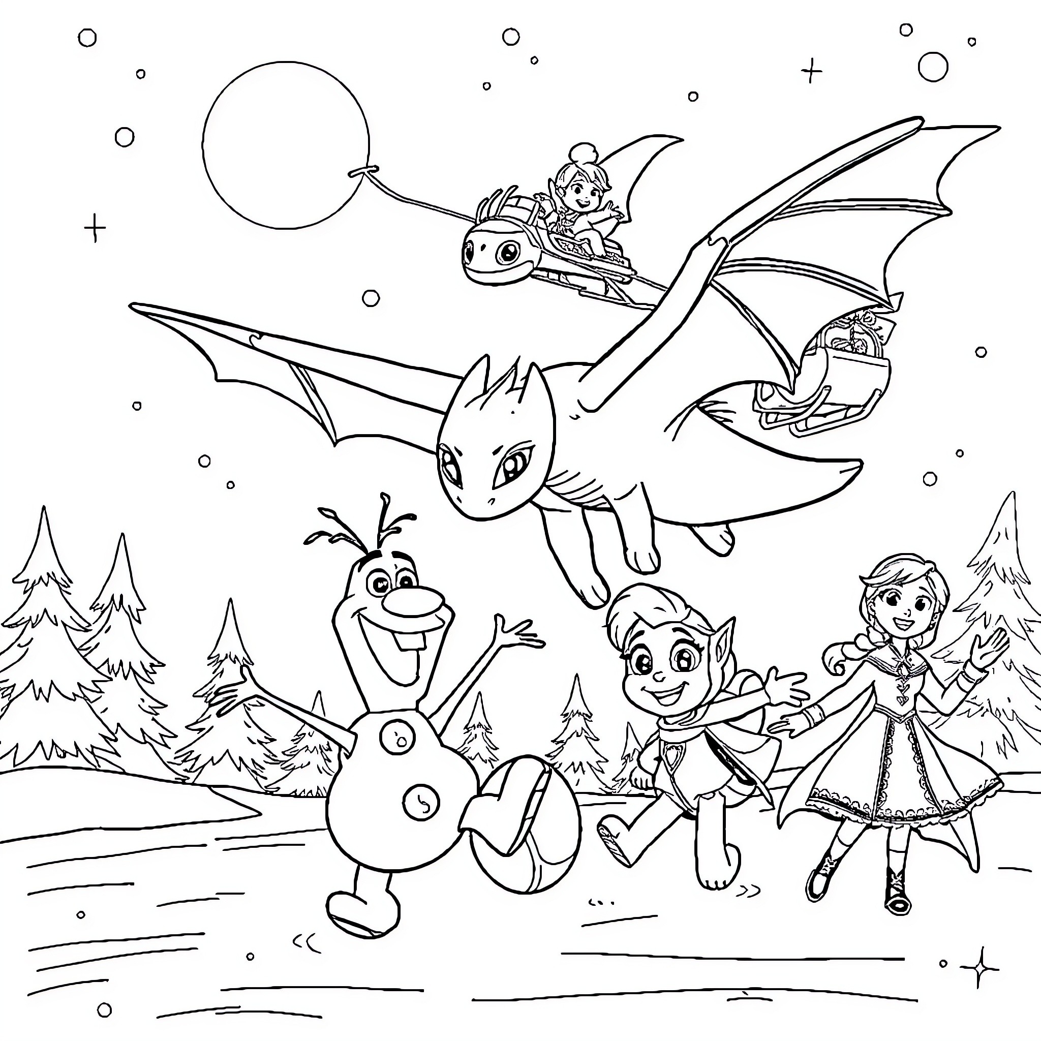 Best Olaff Coloring Pages (Free Printable PDF)