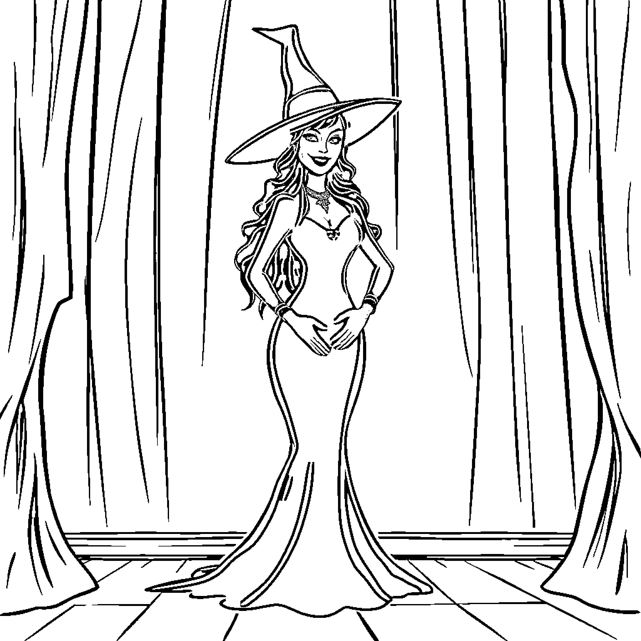 Best Elphaba Coloring Pages (Free Printable PDF)