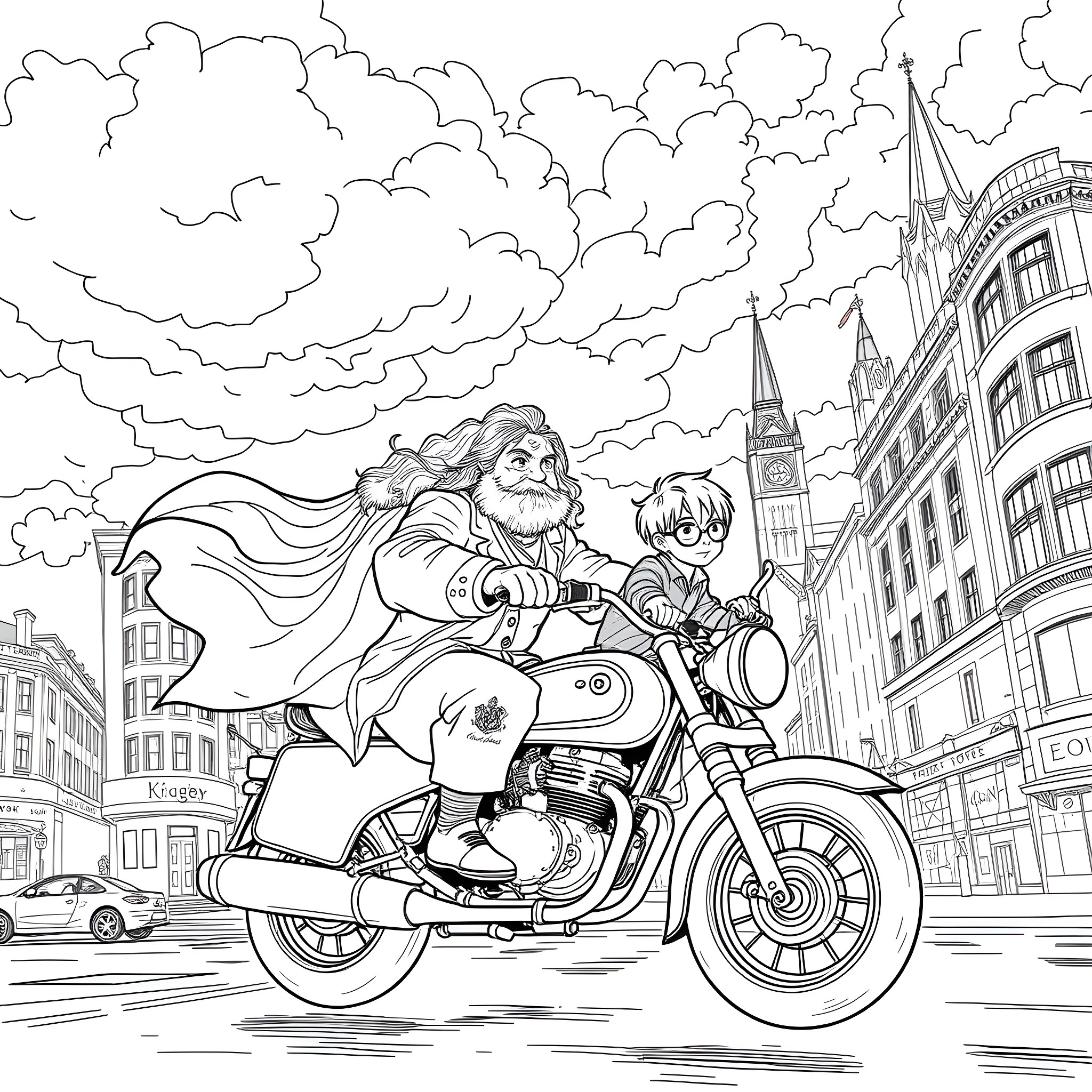 Best Hagrid Coloring Pages (Free Printable PDF)