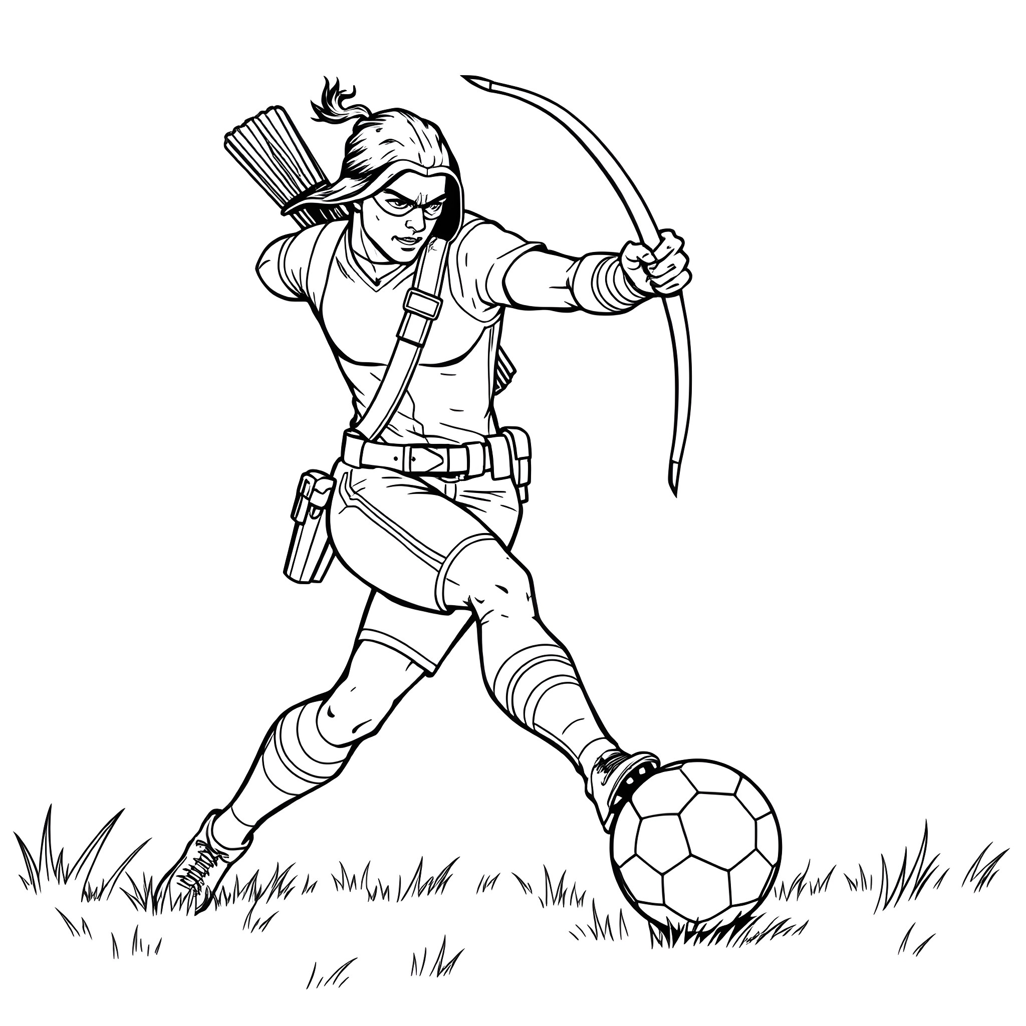 Best Hawkeye Coloring Pages (Free Printable PDF)