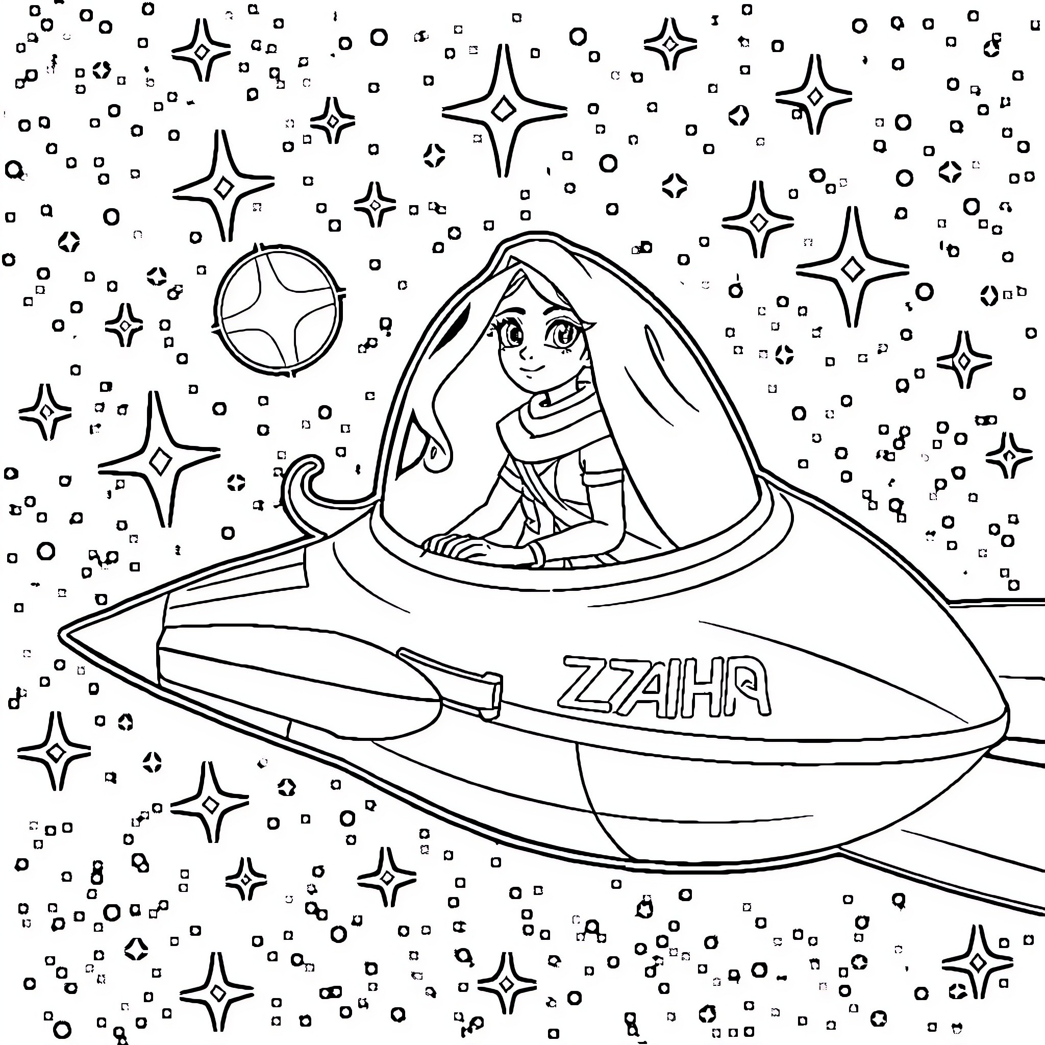 8 Best Zahra Coloring Pages (Free Printable PDFs)