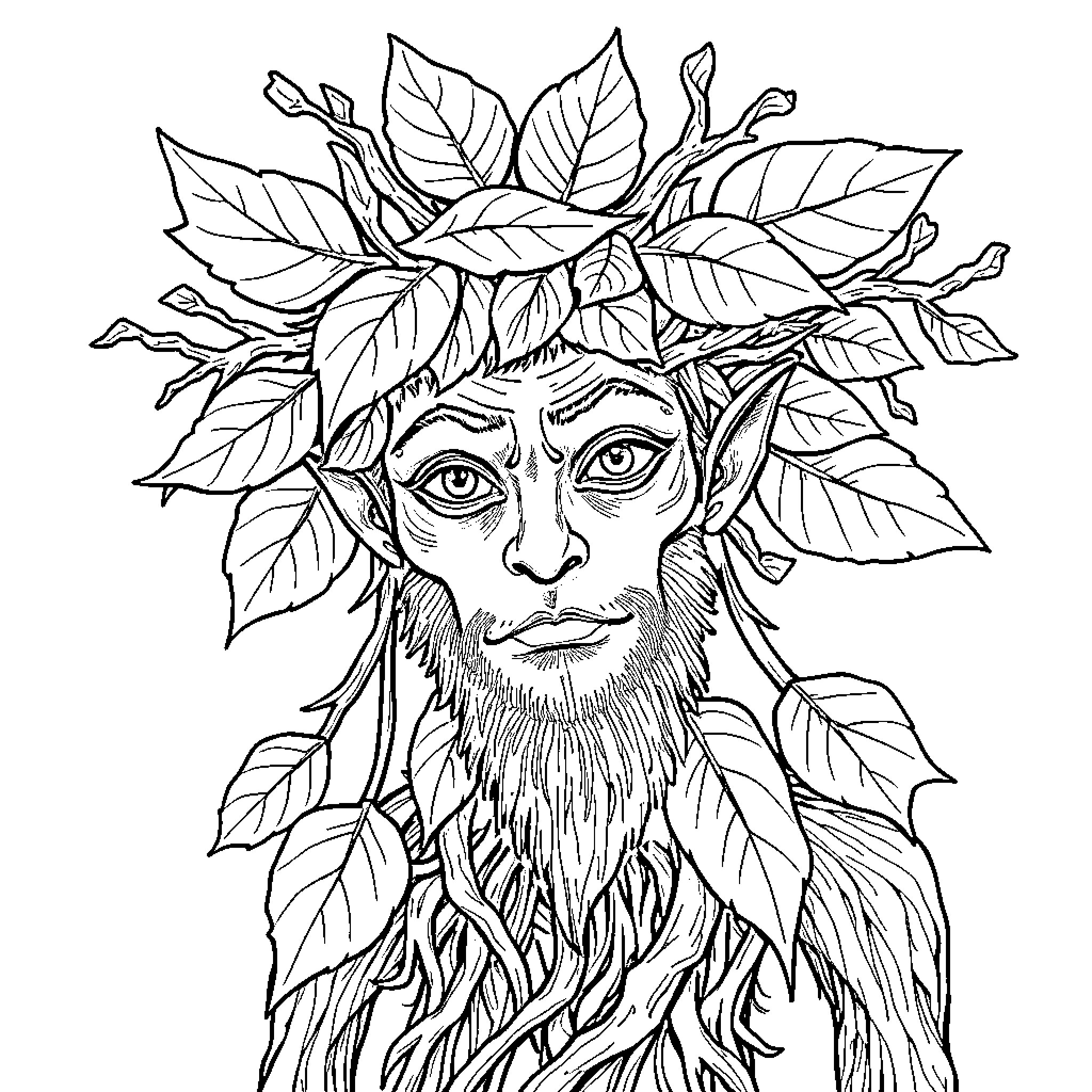 Best Greenman Coloring Pages (Free Printable PDF)