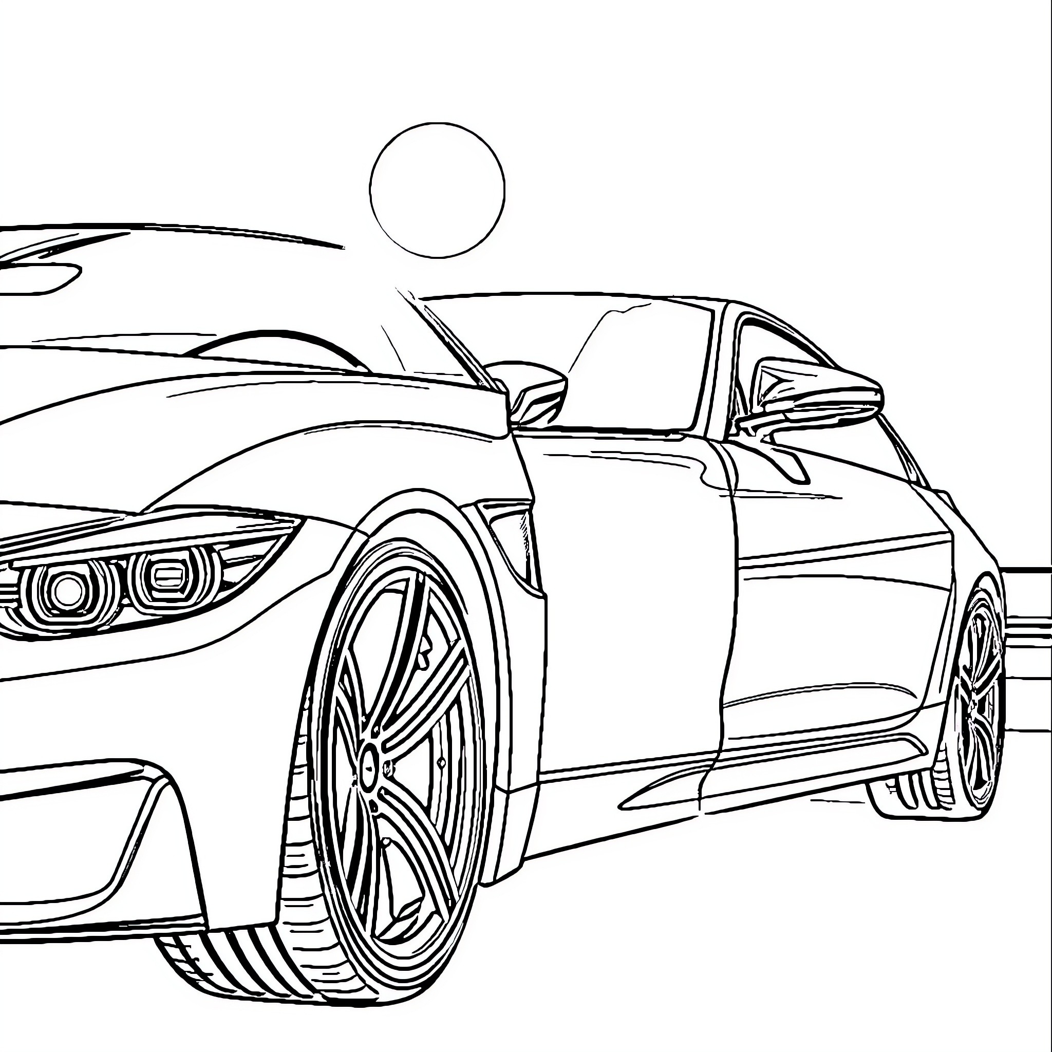 Best BMW M4 Coloring Pages (Free Printable PDF)