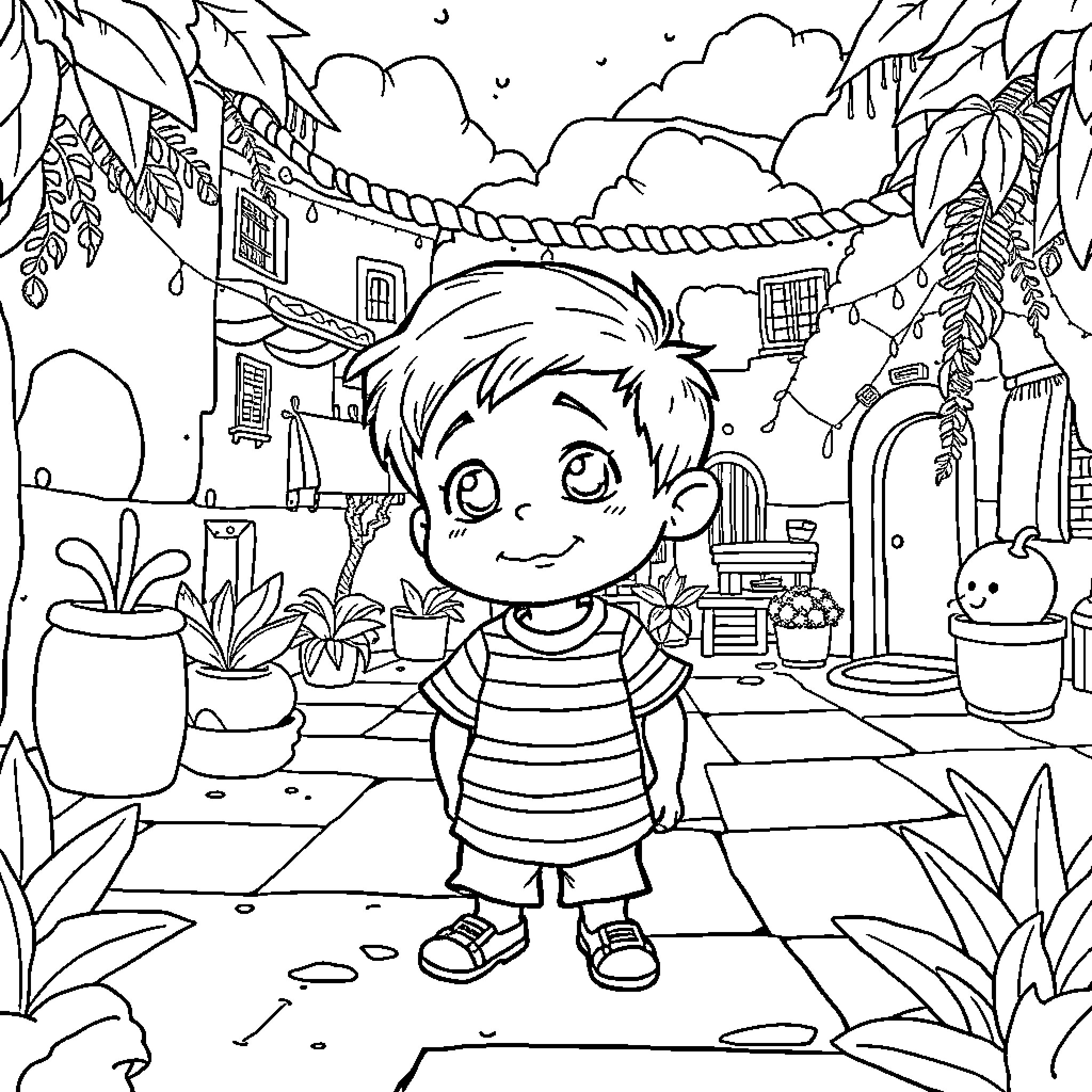 Best Chavo Coloring Pages (Free Printable PDF)