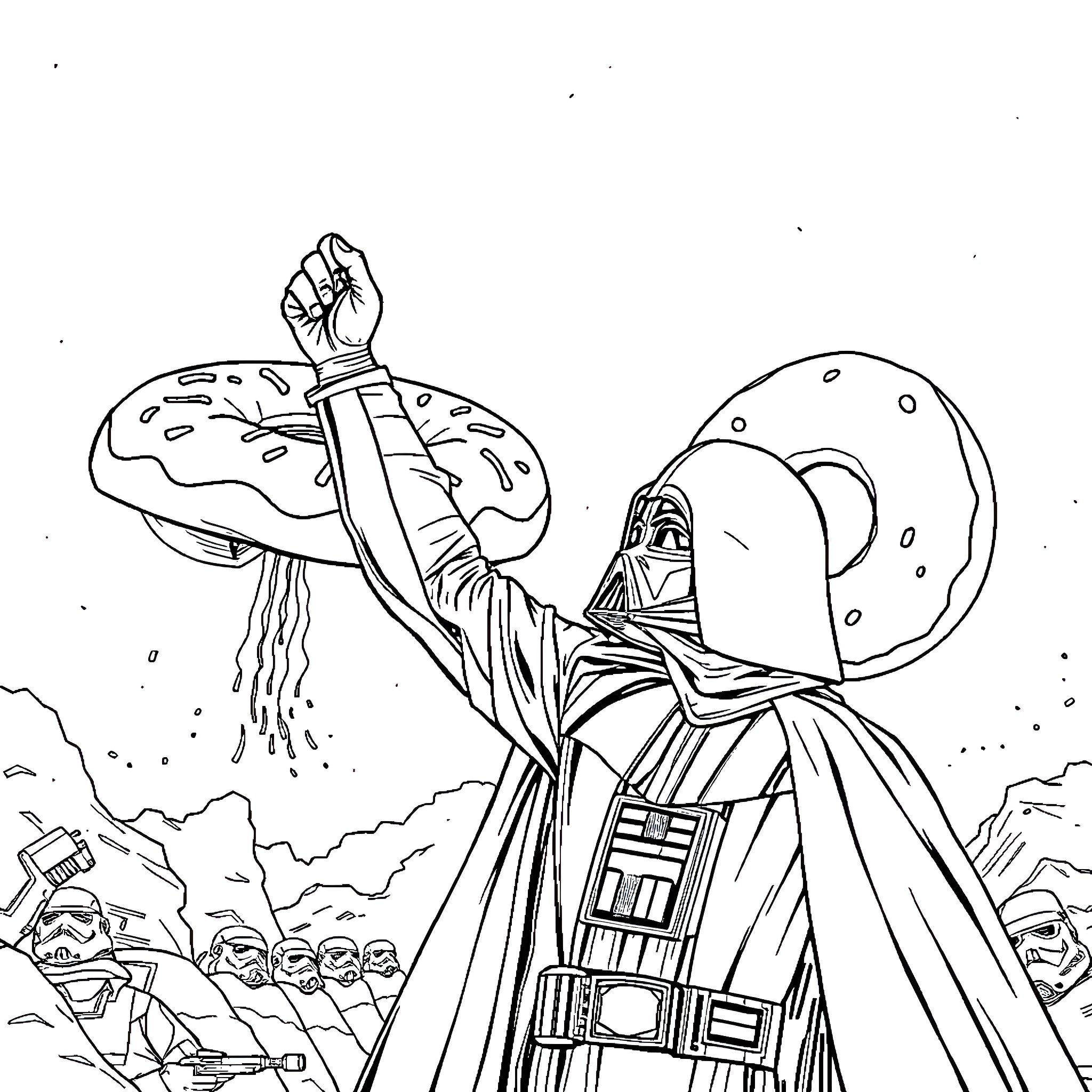 431 Best Darth Vader Coloring Pages (Free Printable PDFs)