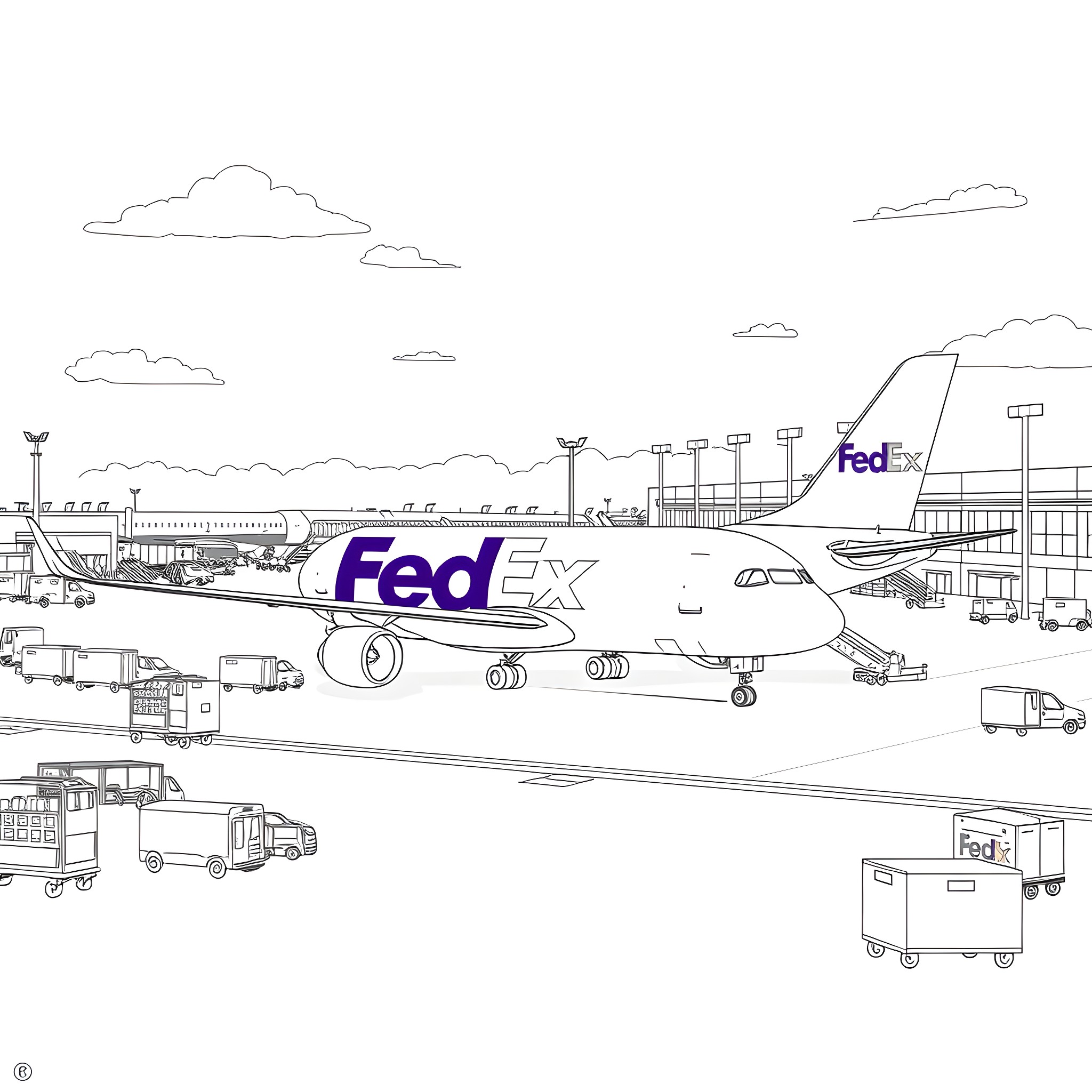 190 Best Airplane Coloring Pages (Free Printable PDFs)