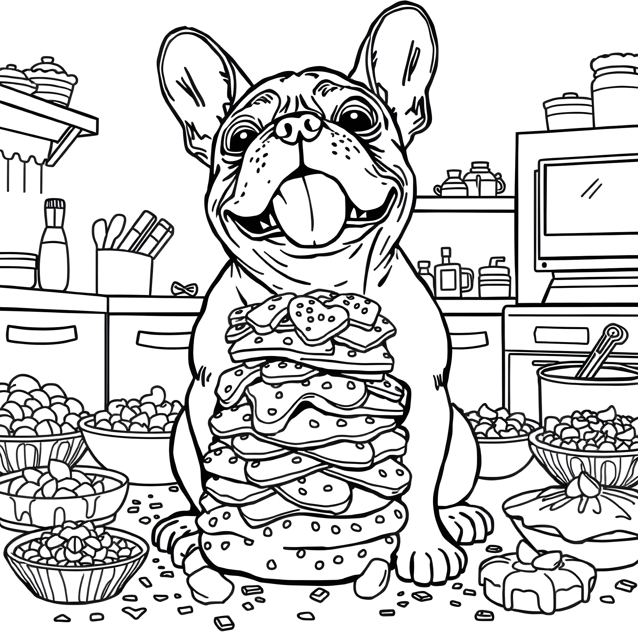 Best Frenchie Coloring Pages (Free Printable PDF)