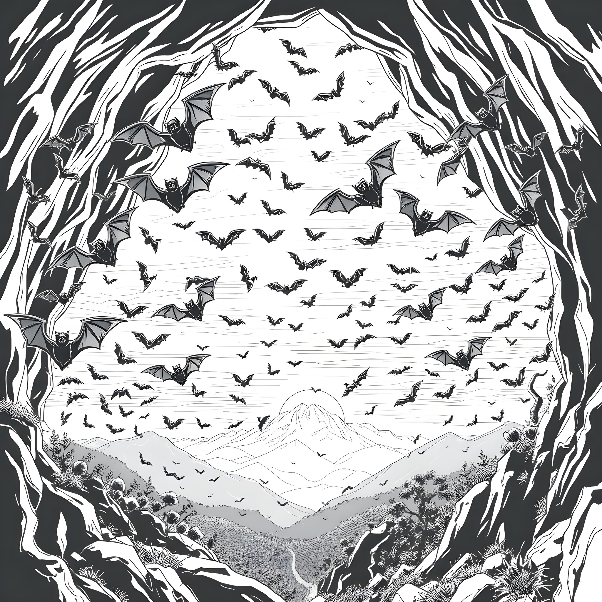 Best Bat Coloring Pages (Free Printable PDF)