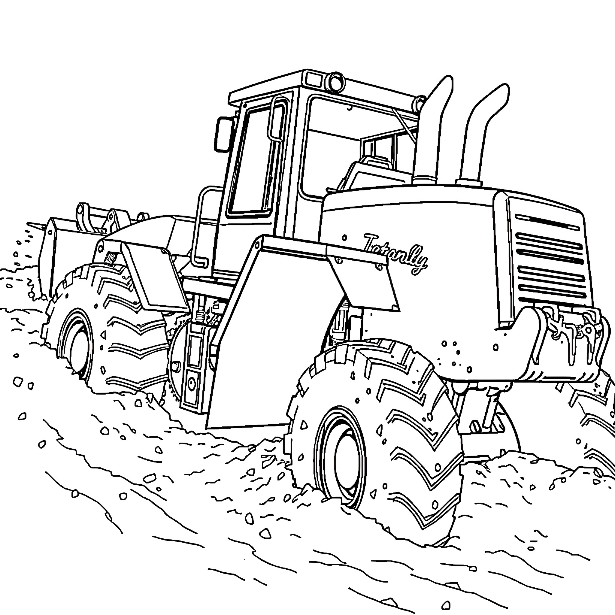 Best Digger Coloring Pages (Free Printable PDF)