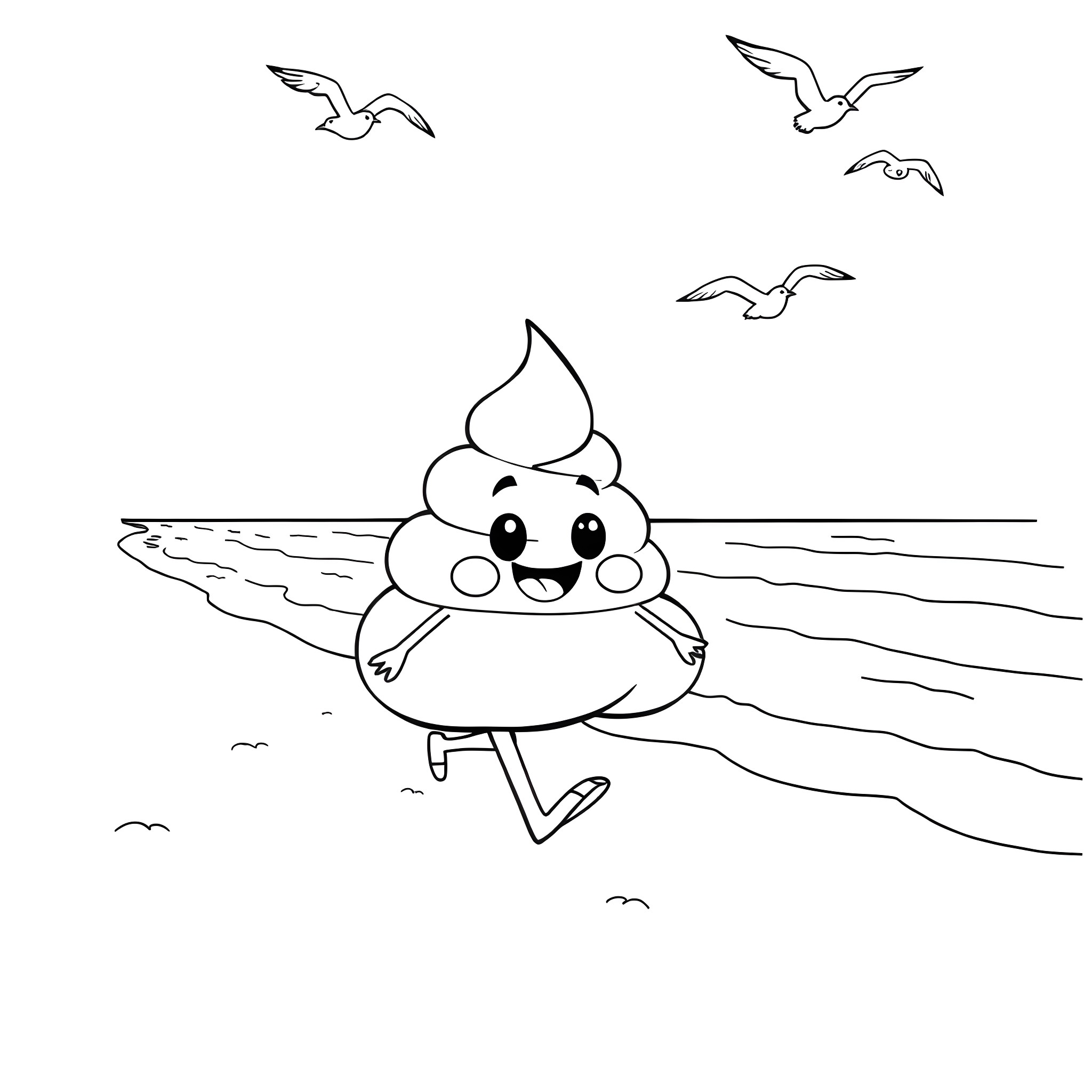 Best Poop Coloring Pages (Free Printable PDF)