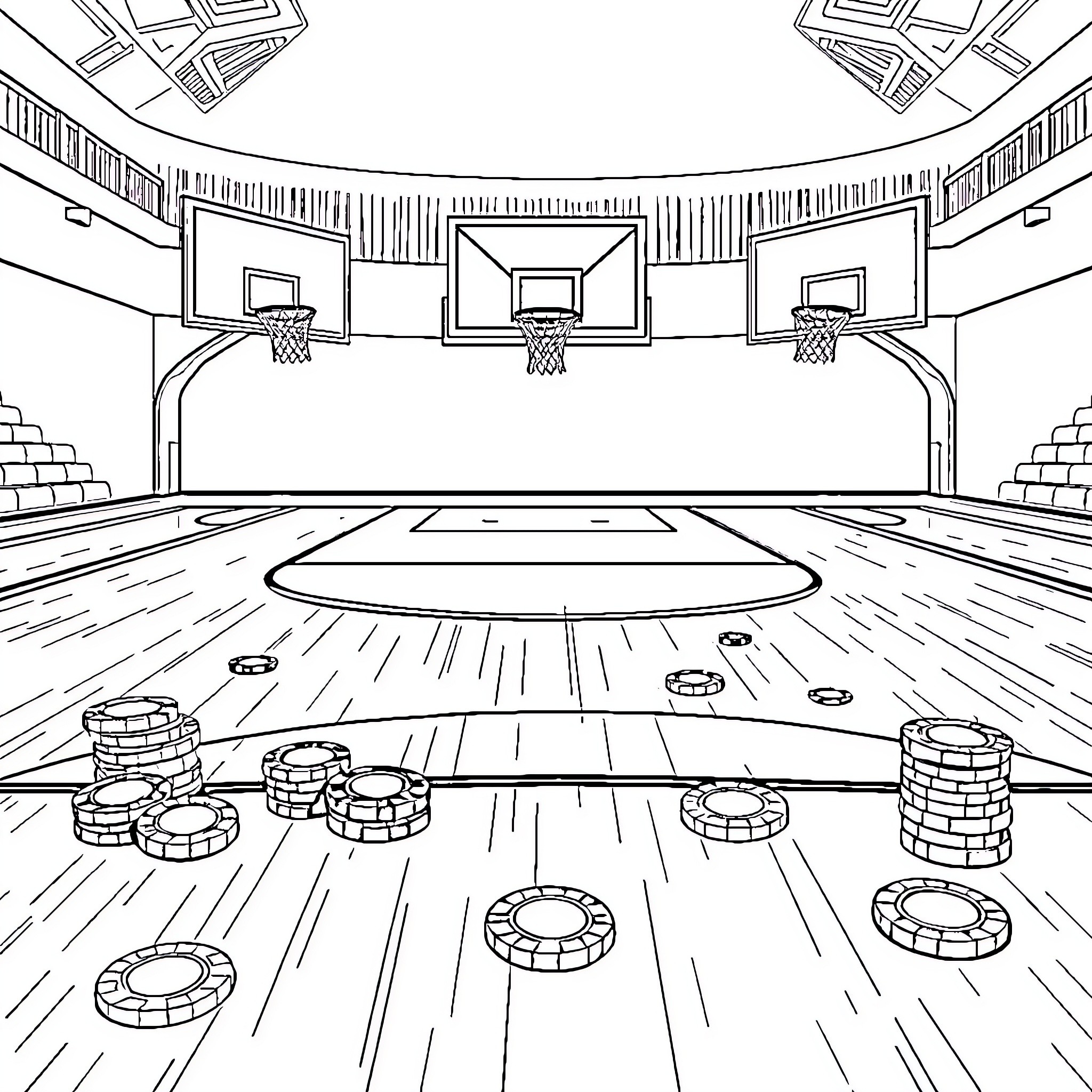 1 Best Poker Chip Coloring Pages (Free Printable PDFs)