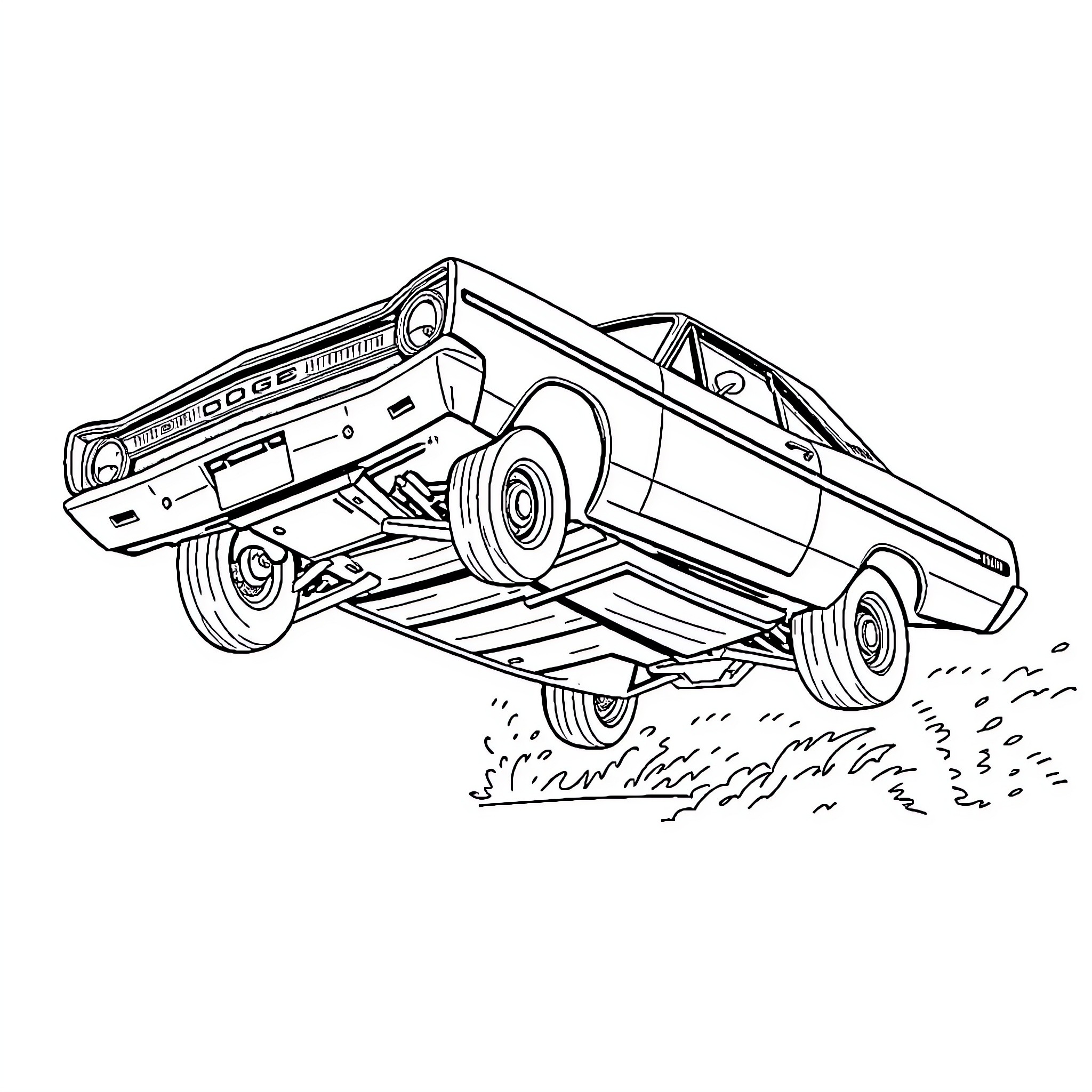 Best Dodge Dart Coloring Pages (Free Printable PDF)