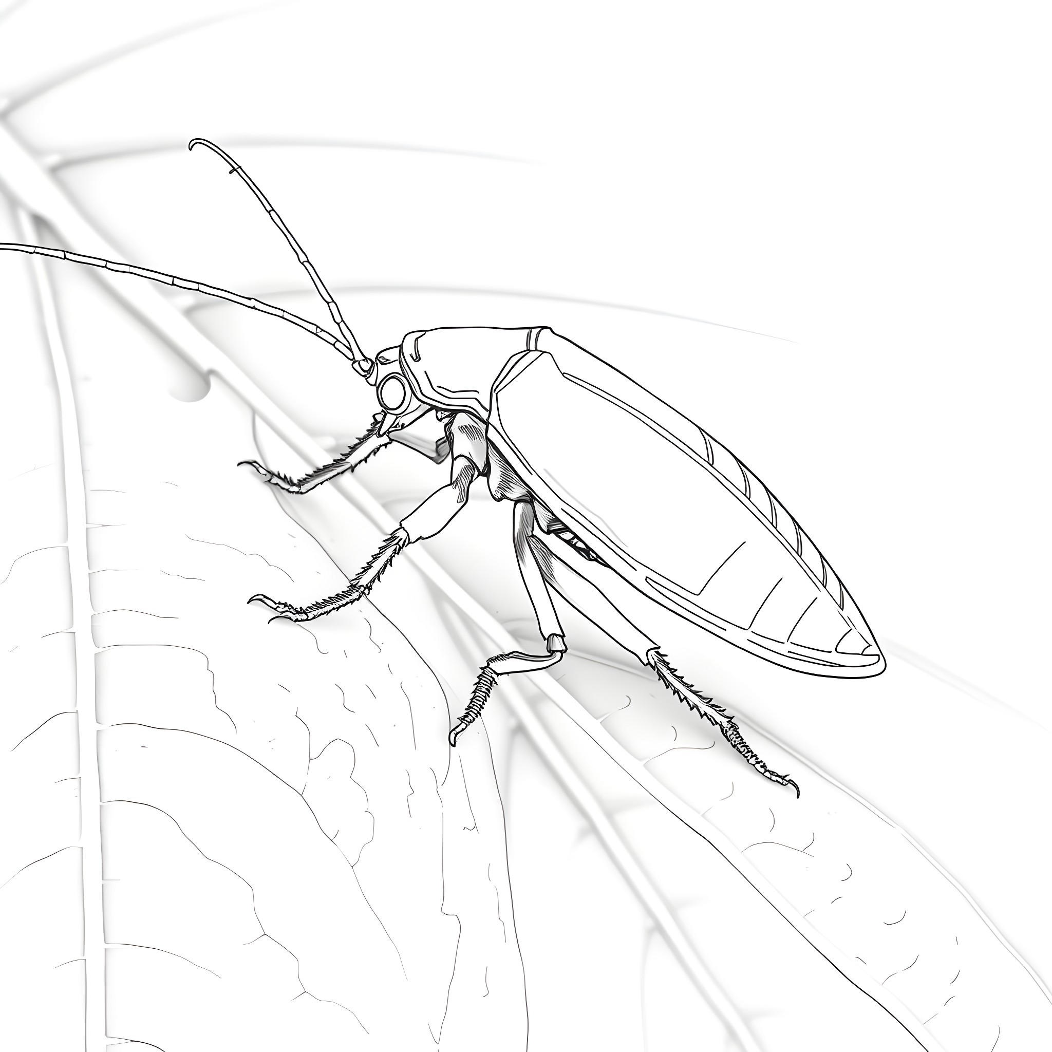 54 Best Cockroach Coloring Pages (Free Printable PDFs)