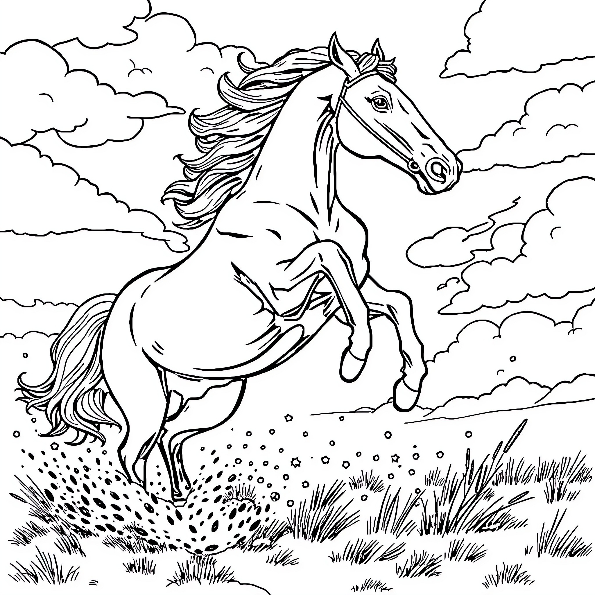 Best Cheval Coloring Pages (Free Printable PDF)