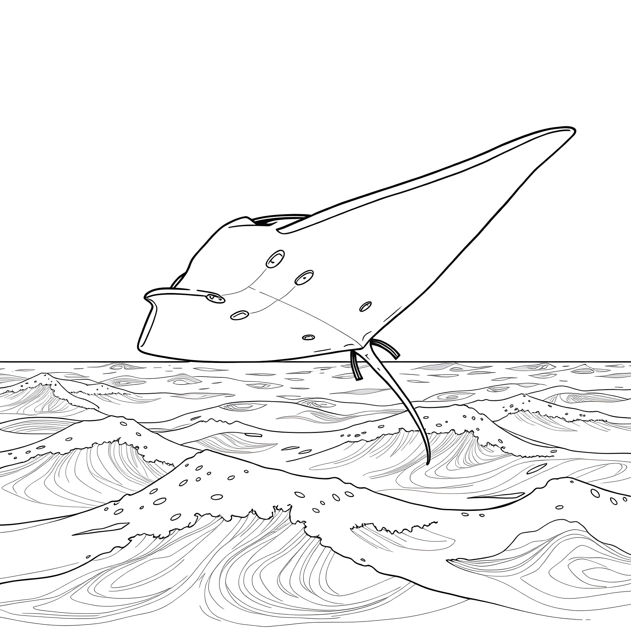 Best Manta Ray Coloring Pages (Free Printable PDF)