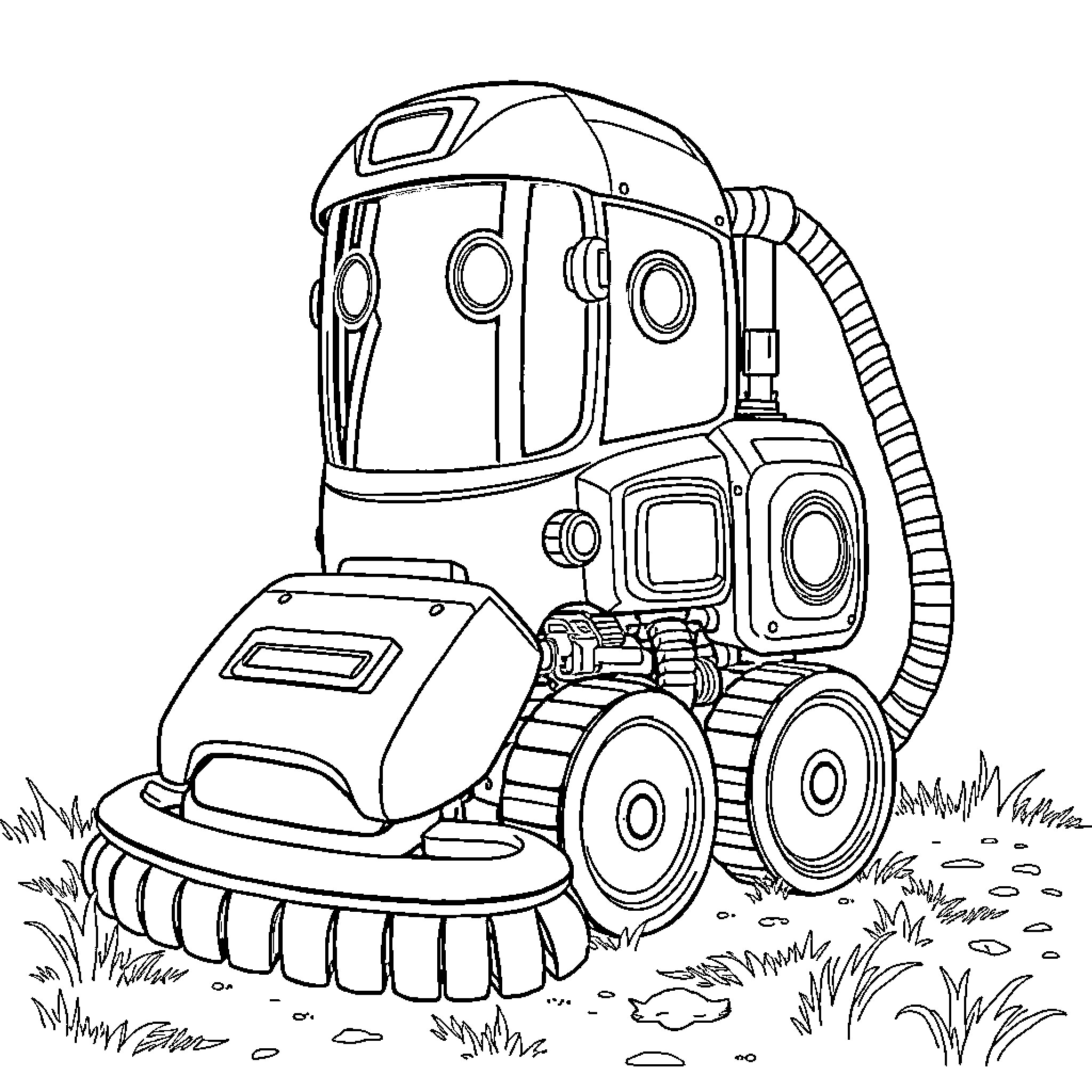 Best Giant Vacuum Coloring Pages (Free Printable PDF)