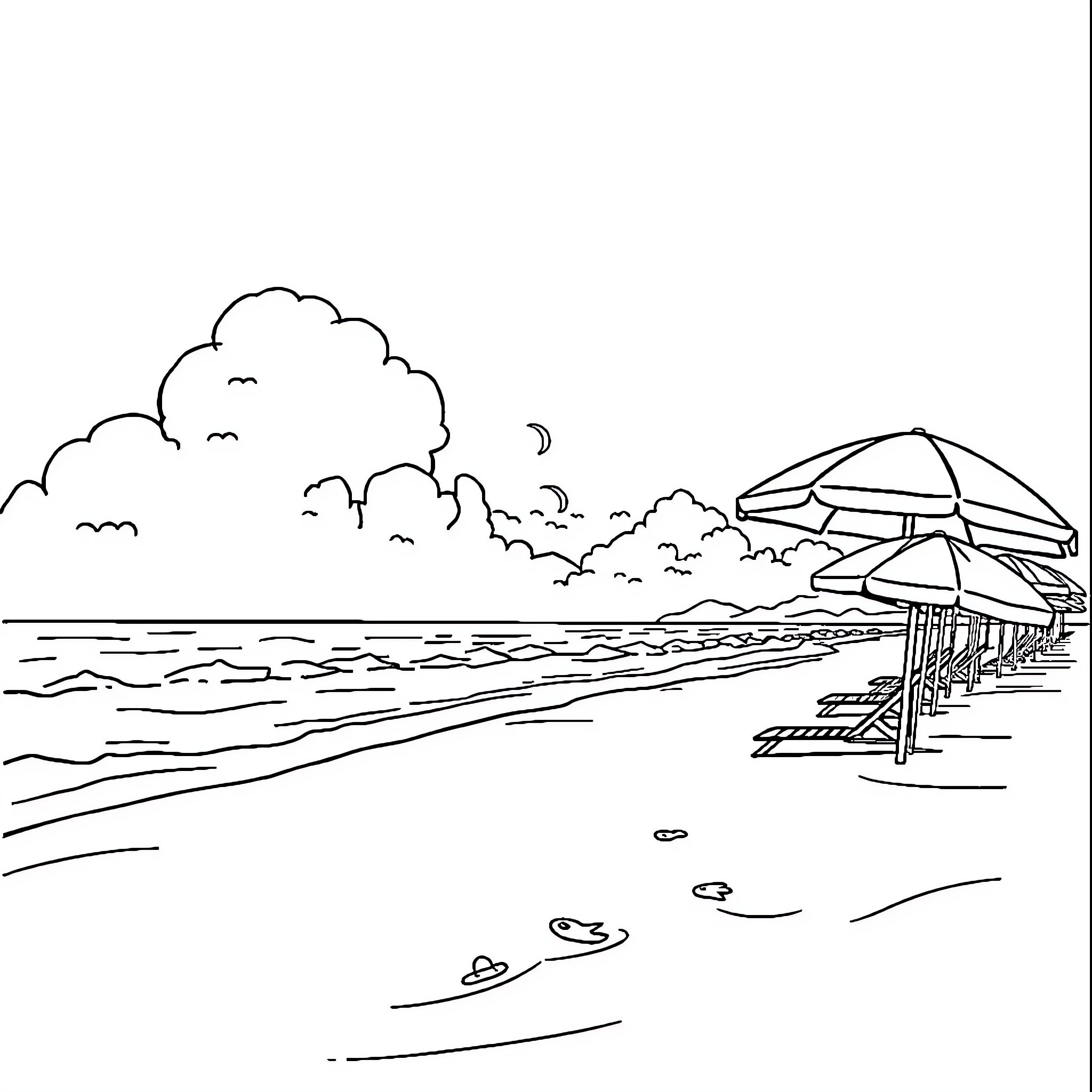 Best Seaside Coloring Pages (Free Printable PDF)