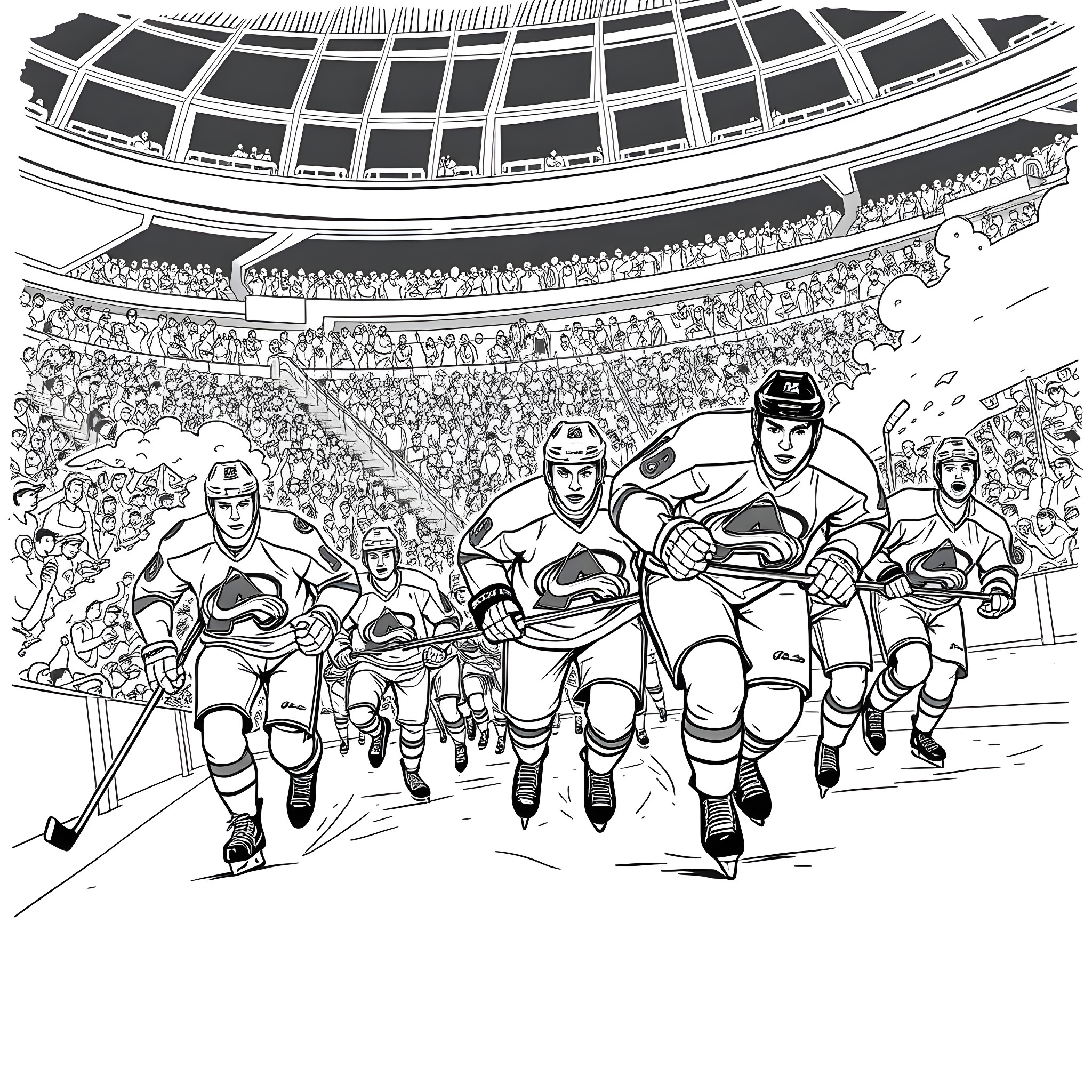 Best Avalanche Coloring Pages (Free Printable PDF)