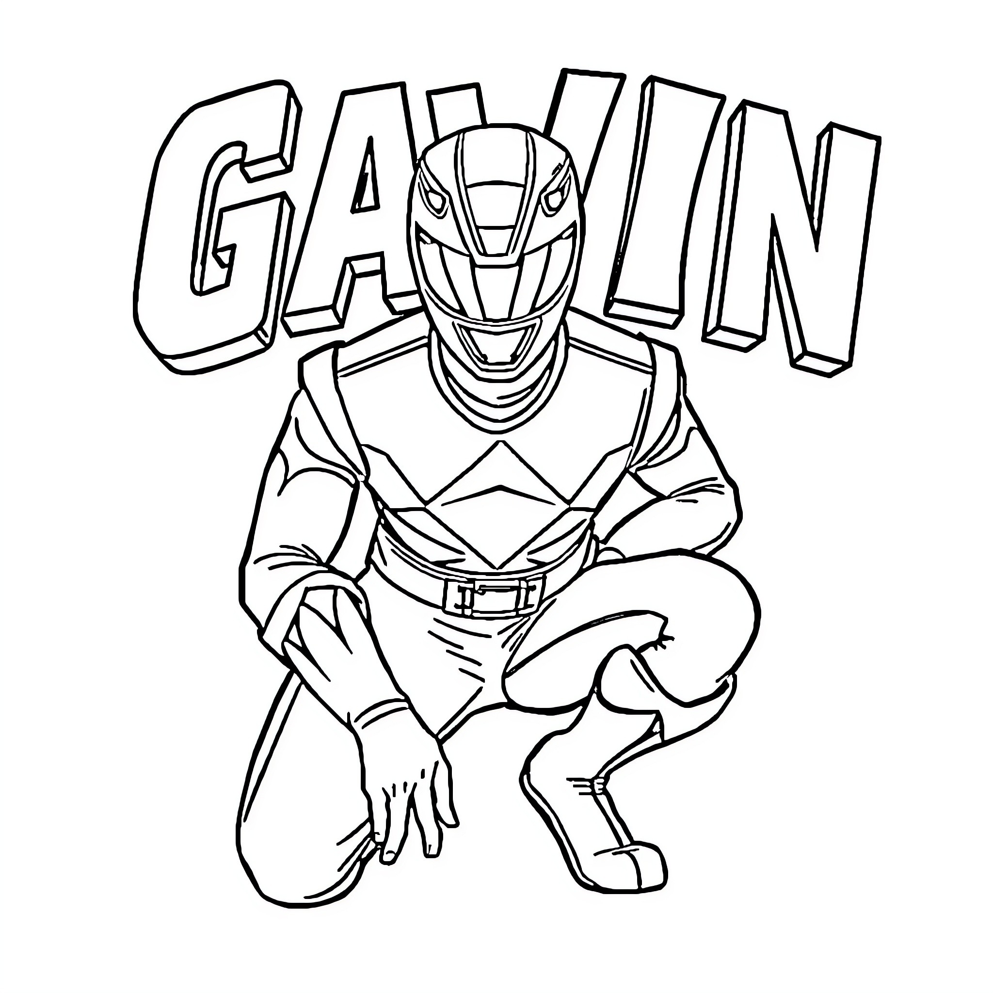 Best Power Ranger Coloring Pages (Free Printable PDF)