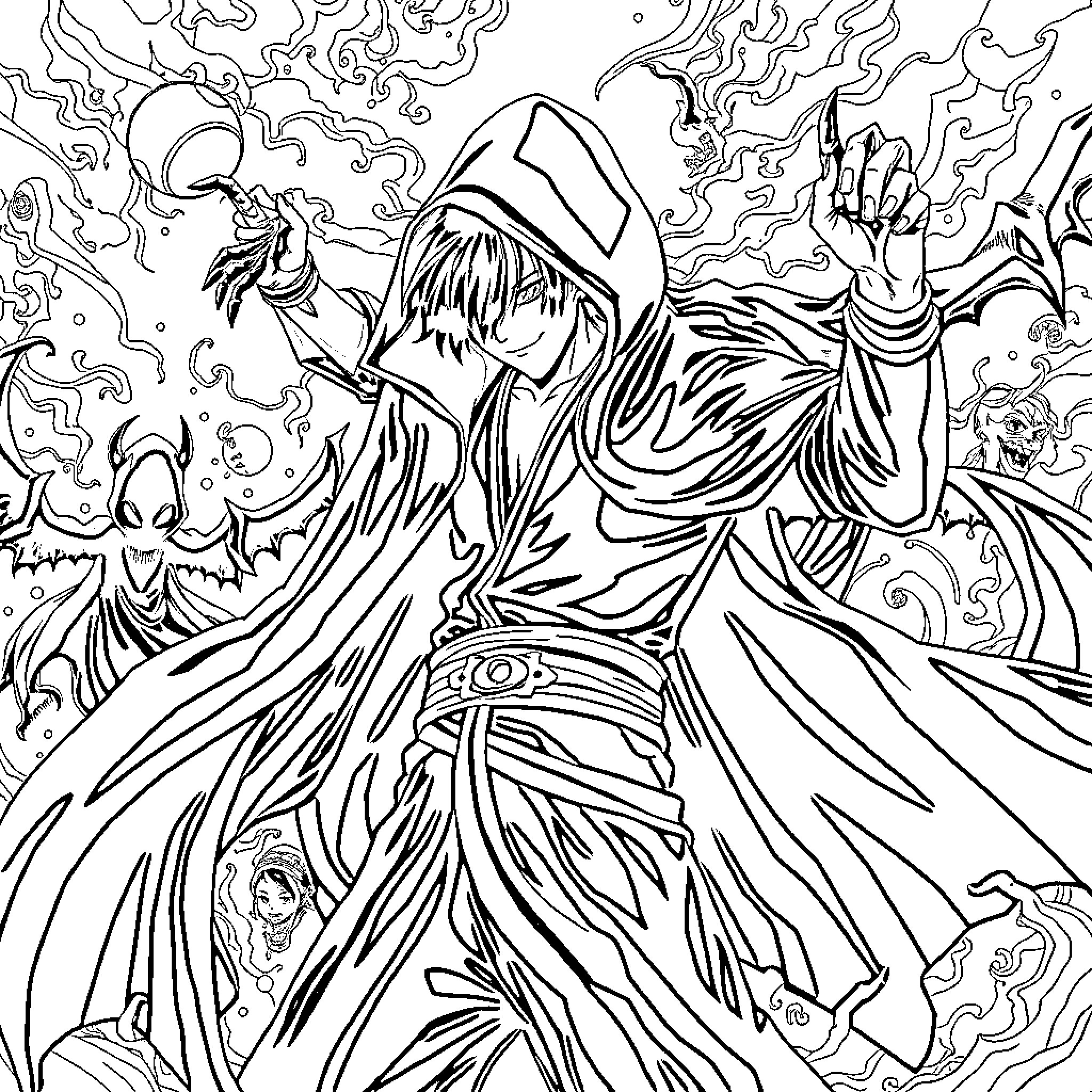 Best Bleach Coloring Pages (Free Printable PDF)