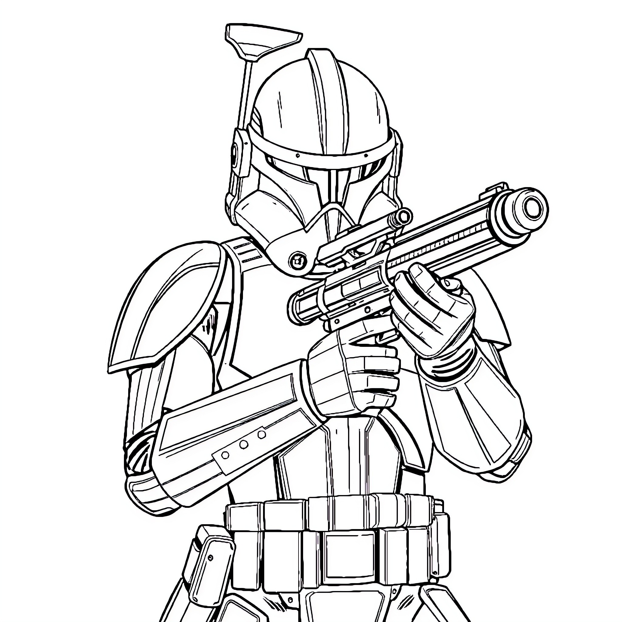 Best Commander Cody Coloring Pages (Free Printable PDF)