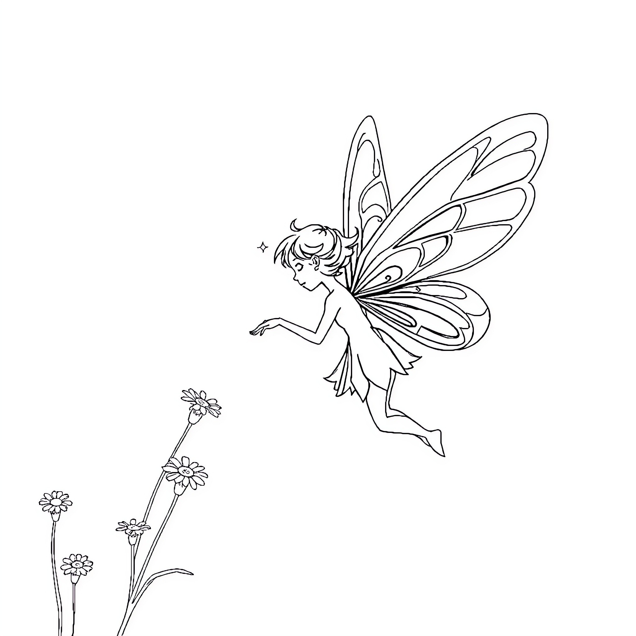 Best Fairy Coloring Pages (Free Printable PDF)