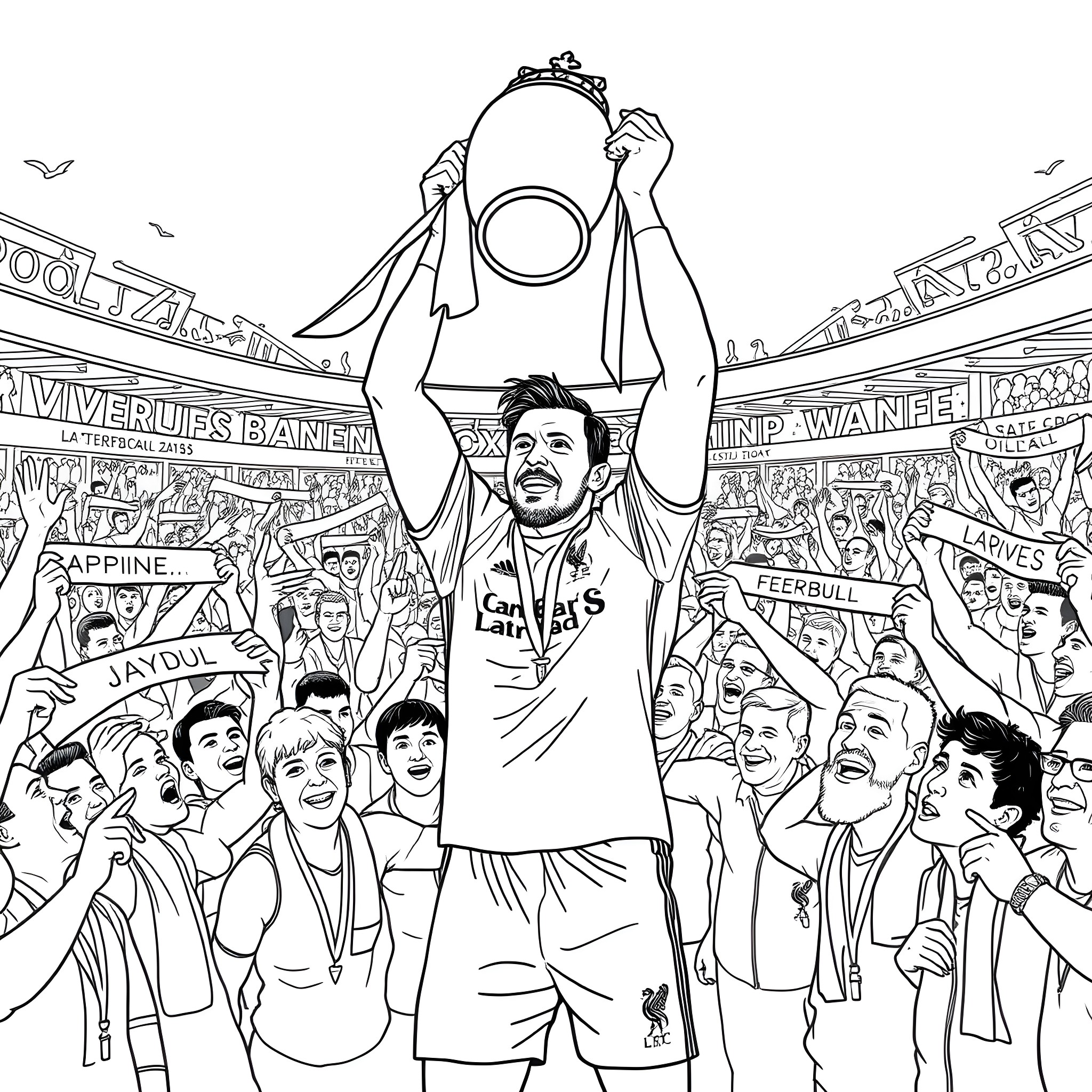 Best Virgil Van Dijk Coloring Pages (Free Printable PDF)