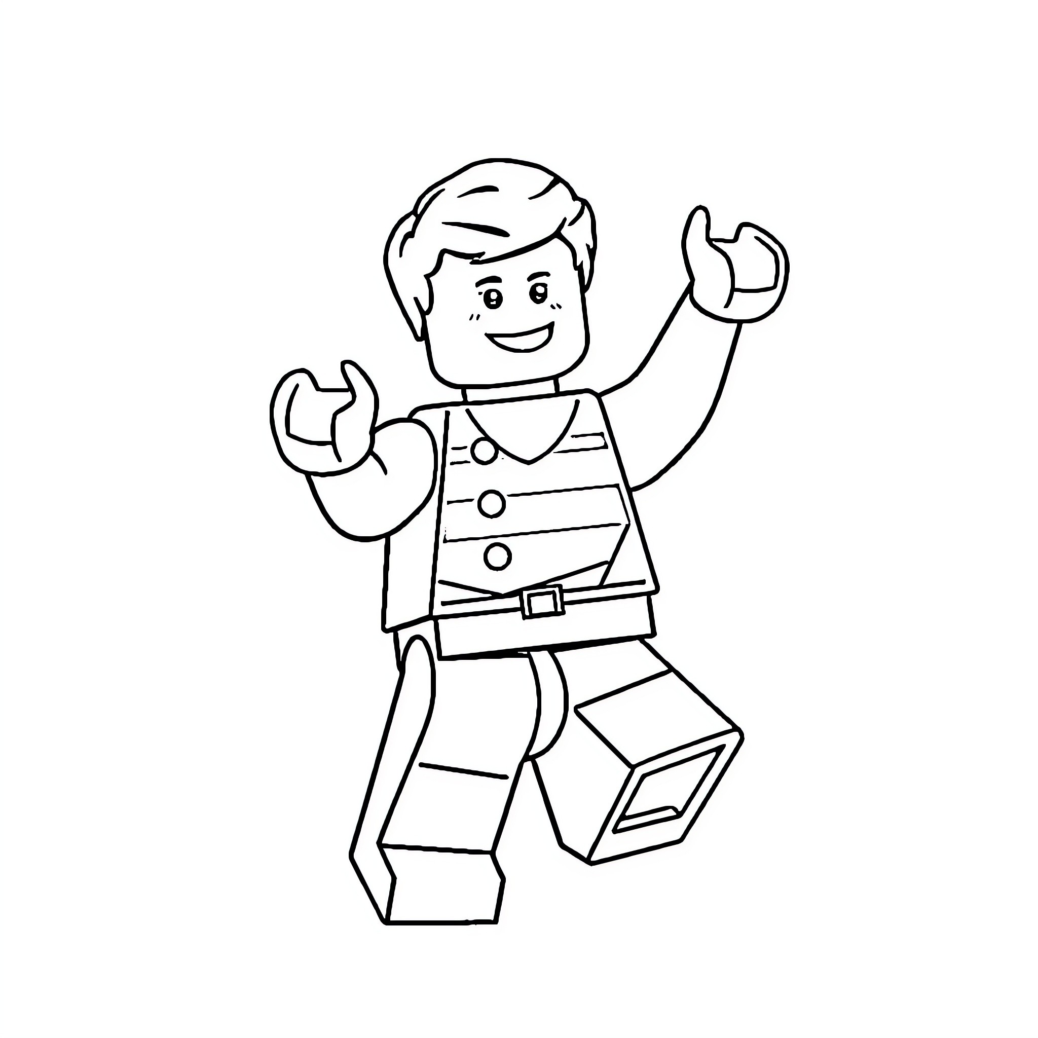 Best Lego Man Coloring Pages (Free Printable PDF)