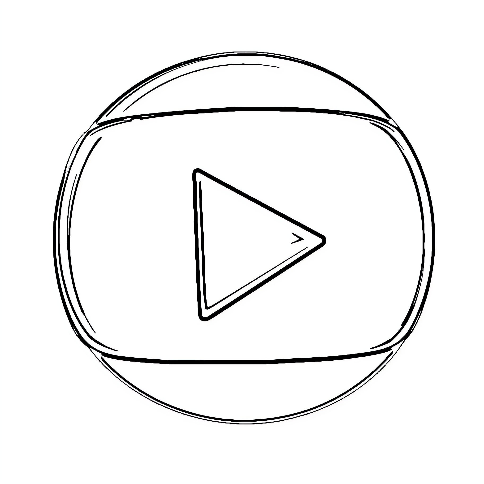 Best YouTube Play Button Coloring Pages (Free Printable PDF)