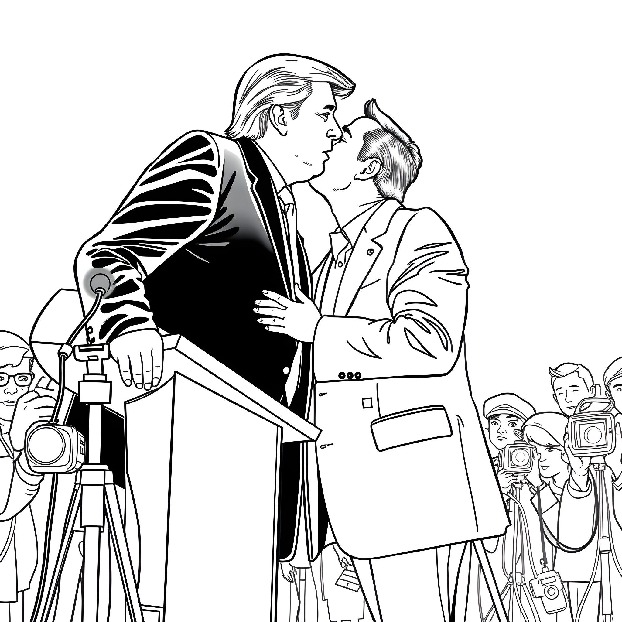 702 Best Donald Trump Coloring Pages (Free Printable PDFs)
