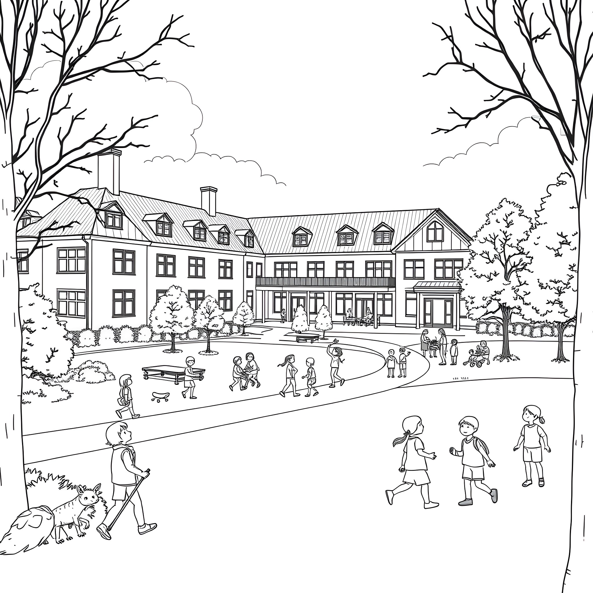 47 Best School Coloring Pages (Free Printable PDFs)