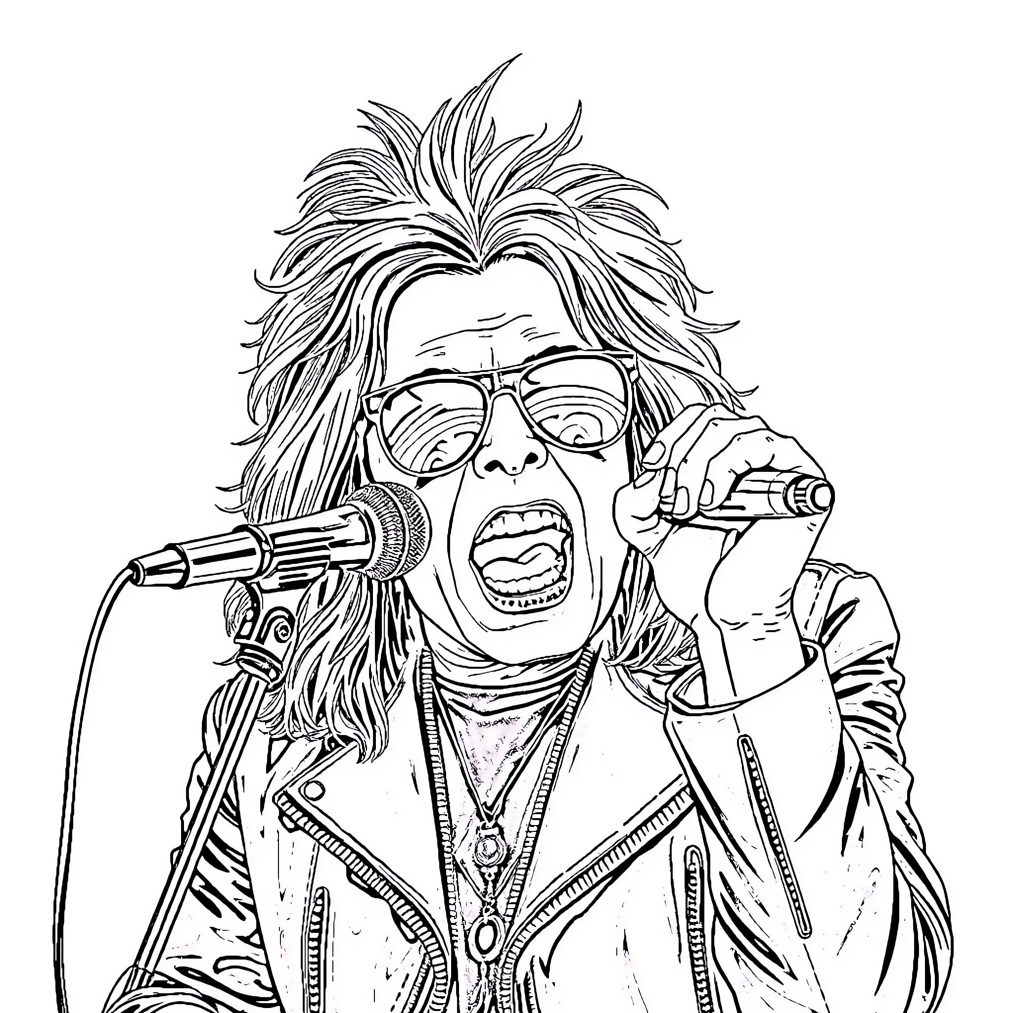Best Ozzy Osbourne Coloring Pages (Free Printable PDF)