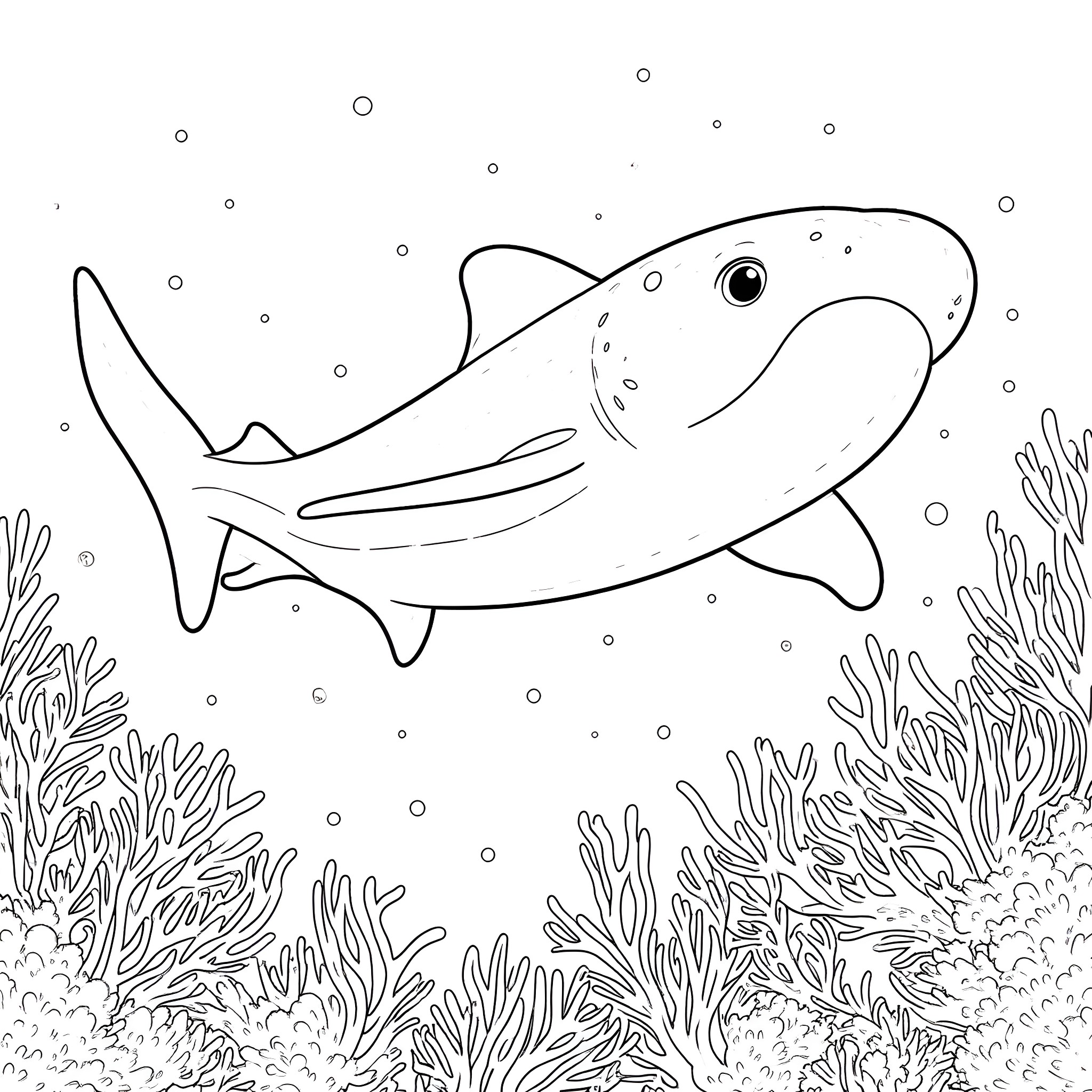 Best Whale Shark Coloring Pages (Free Printable PDF)