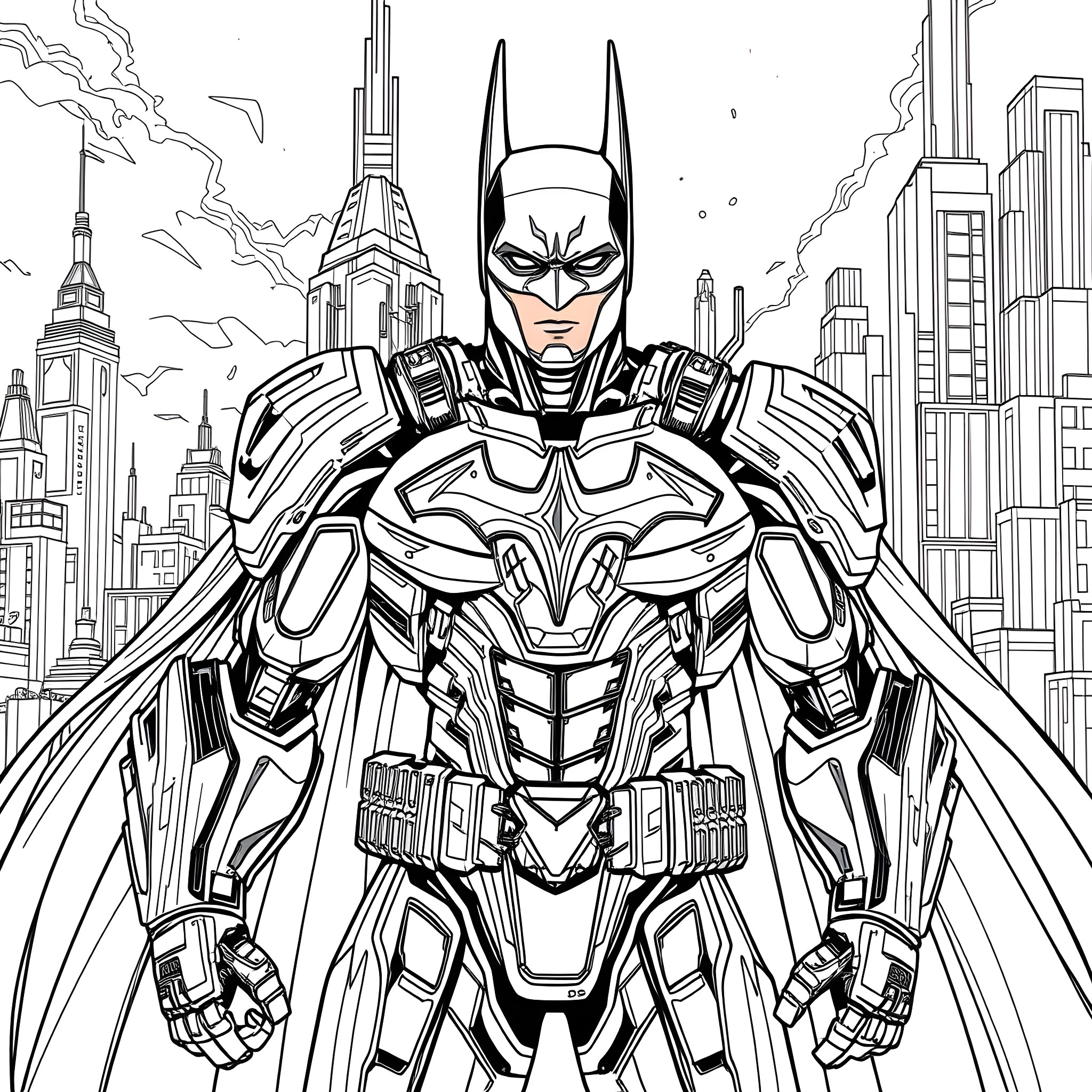 158 Best Batman Coloring Pages (Free Printable PDFs)