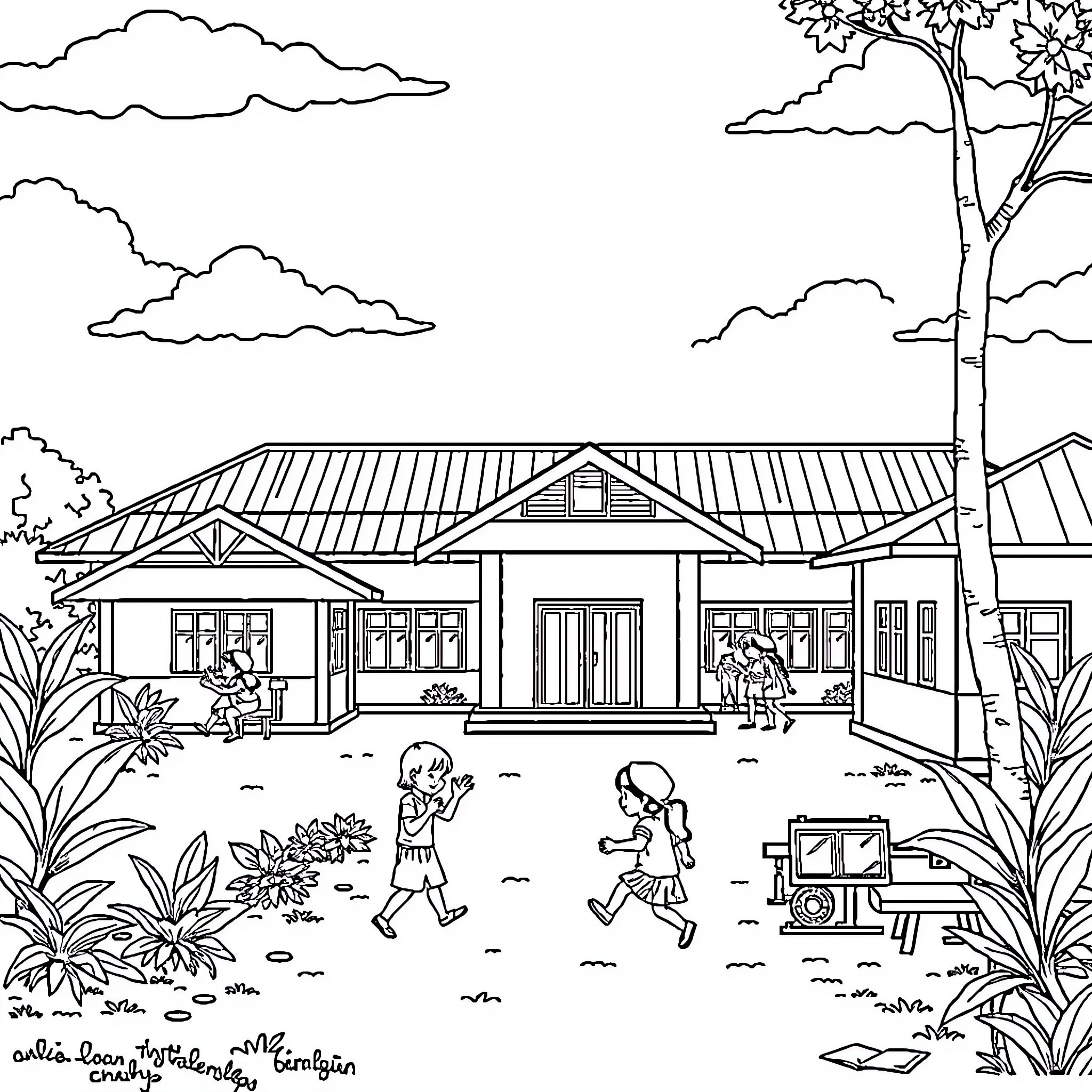 Best School Coloring Pages (Free Printable PDF)