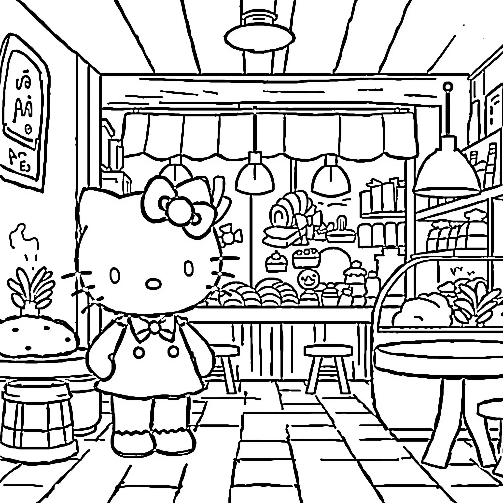 Best Hello Kitty Coloring Pages (Free Printable PDF)