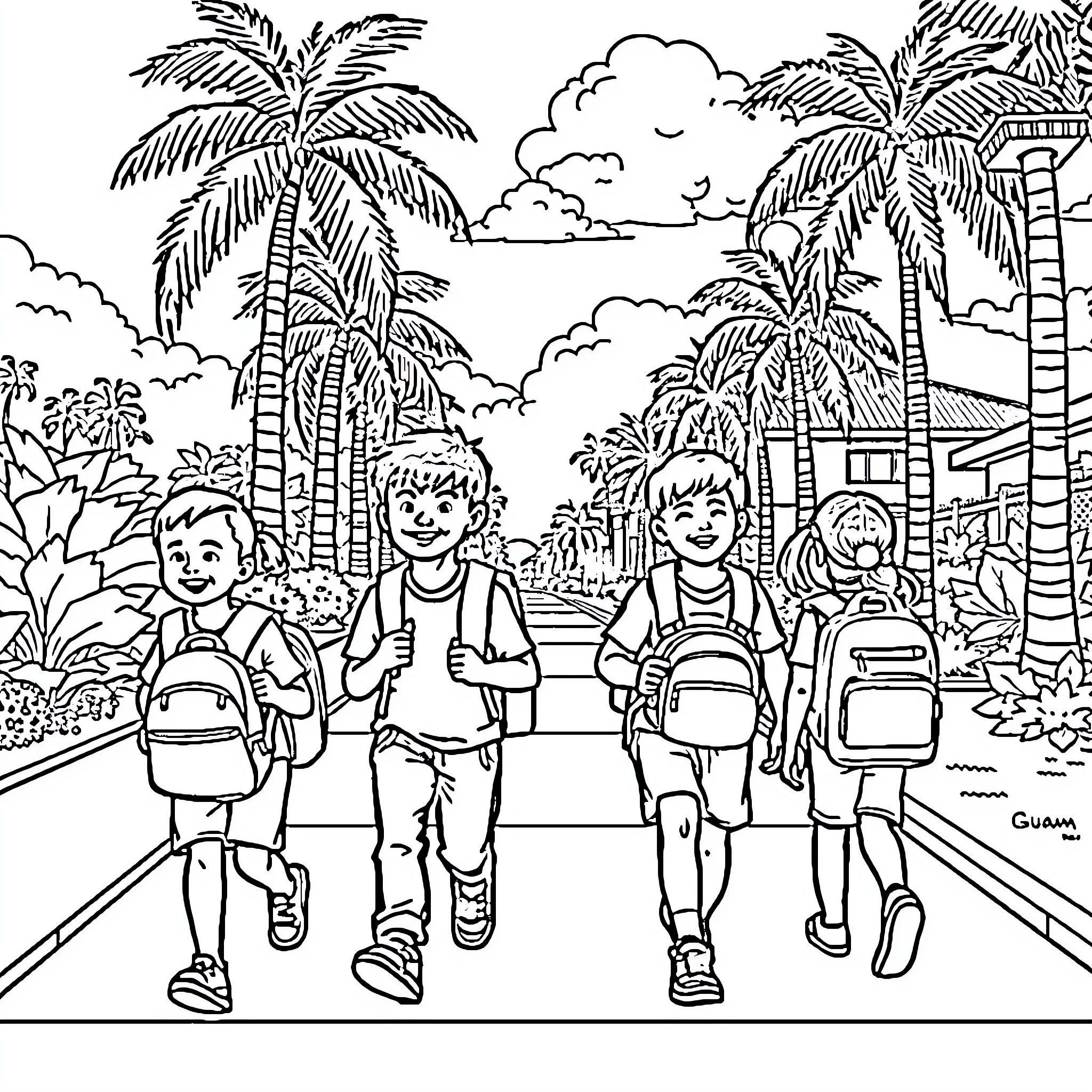 Best School Coloring Pages (Free Printable PDF)