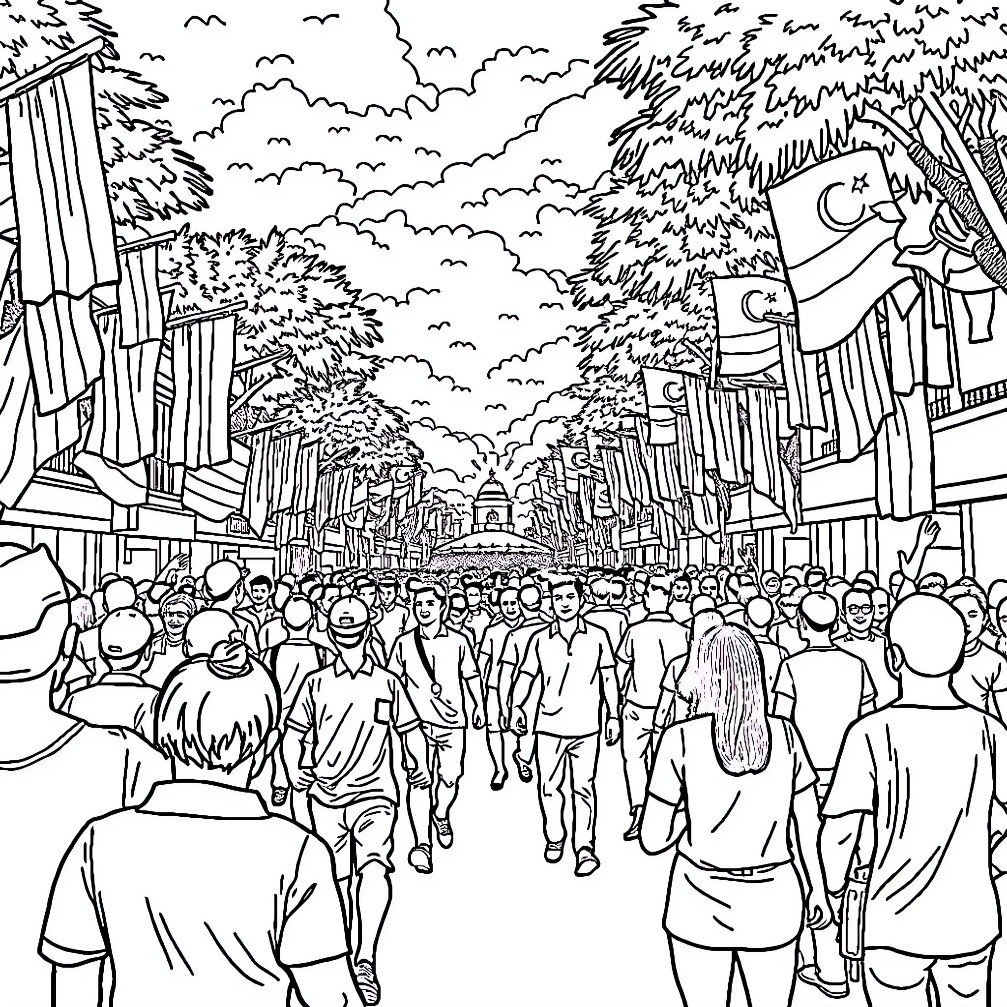 1 Best Merdeka Coloring Pages (Free Printable PDFs)