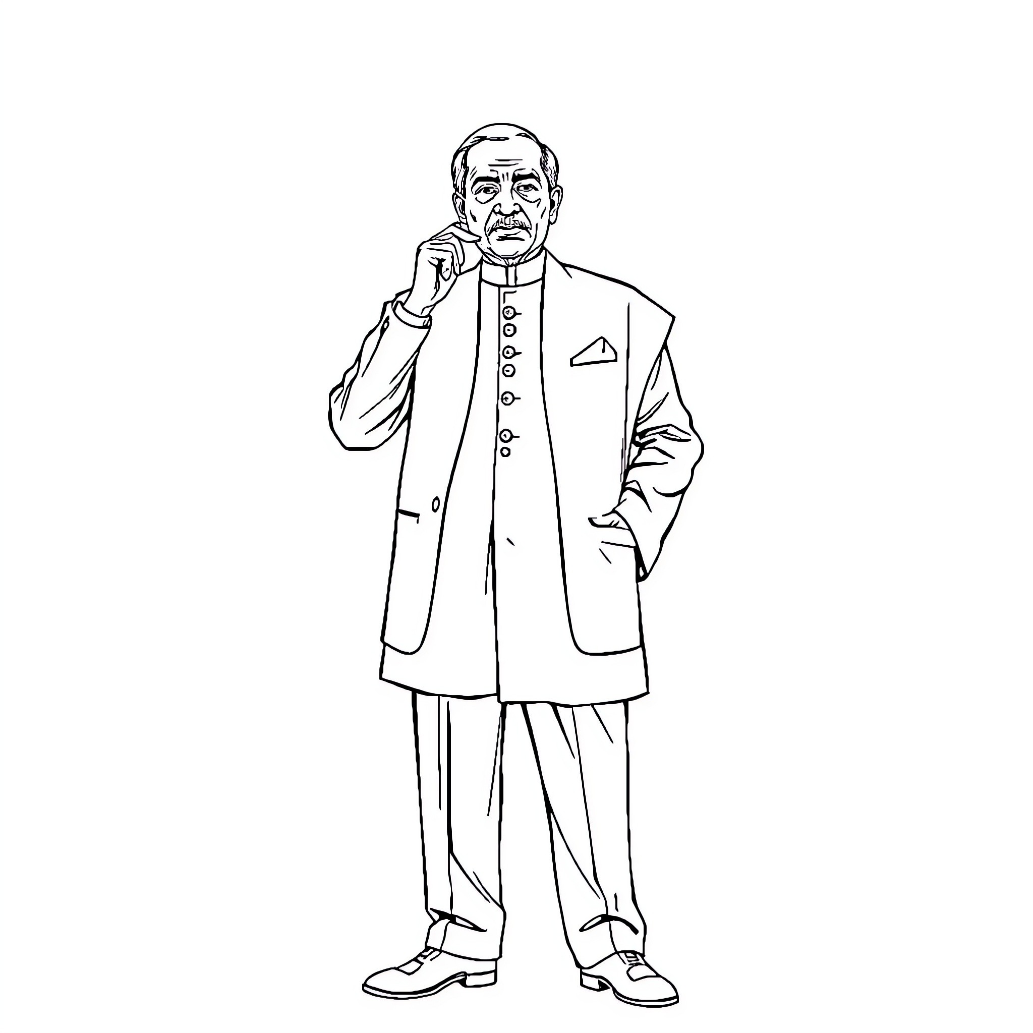 Best Muhammad Ali Jinnah Coloring Pages (Free Printable PDF)