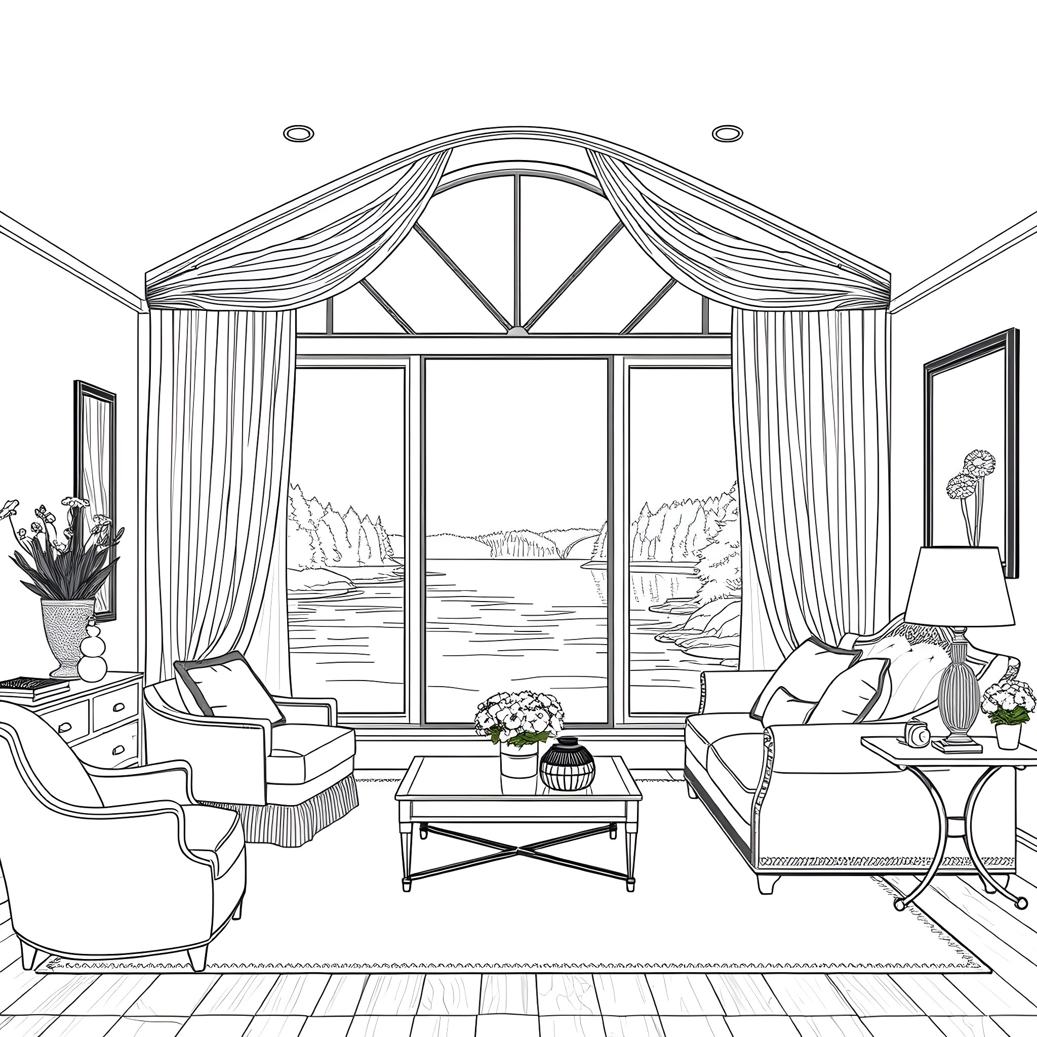 Best Bedroom Coloring Pages (Free Printable PDF)