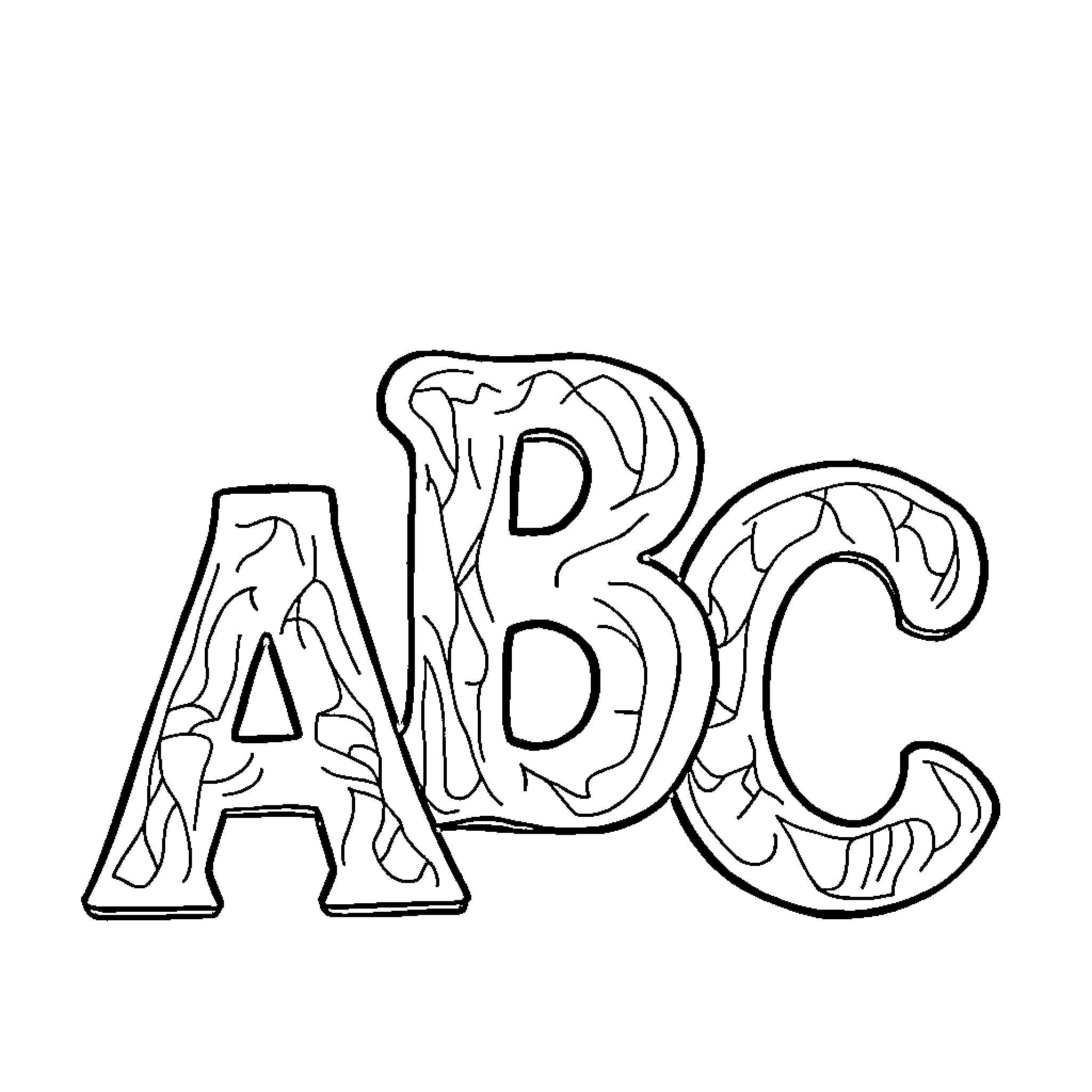 Best A B C Coloring Pages (Free Printable PDF)