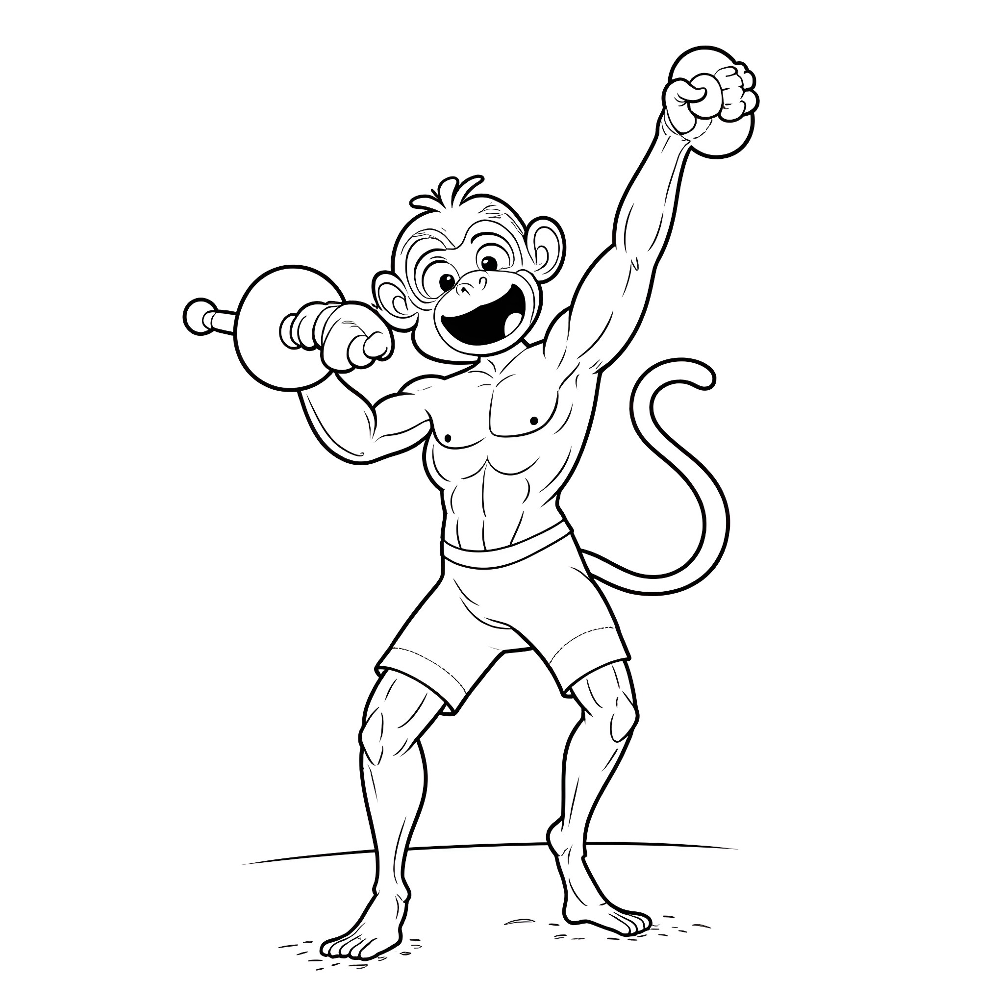 Best Monkey Coloring Pages (Free Printable PDF)