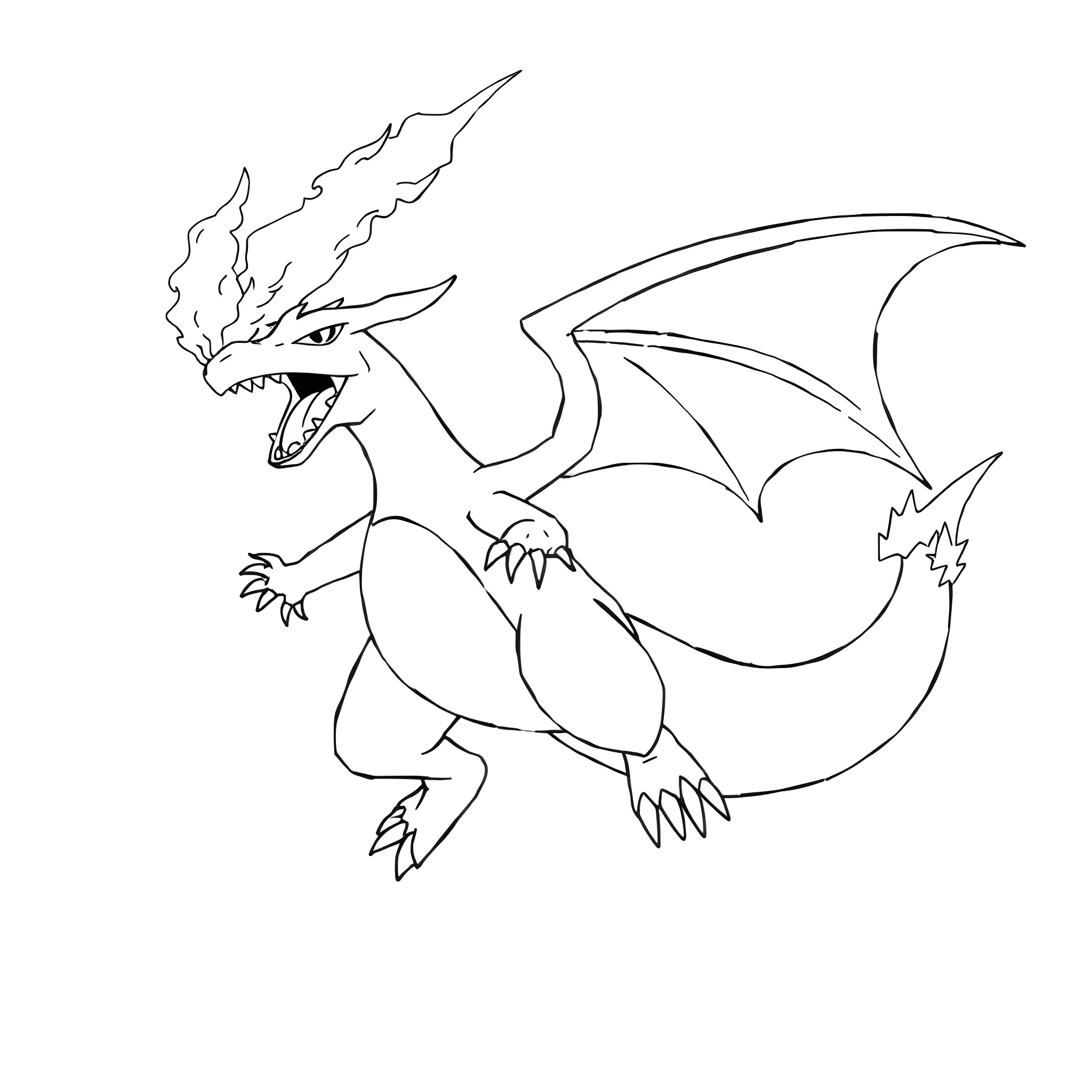 Best Charizard Coloring Pages (Free Printable PDF)